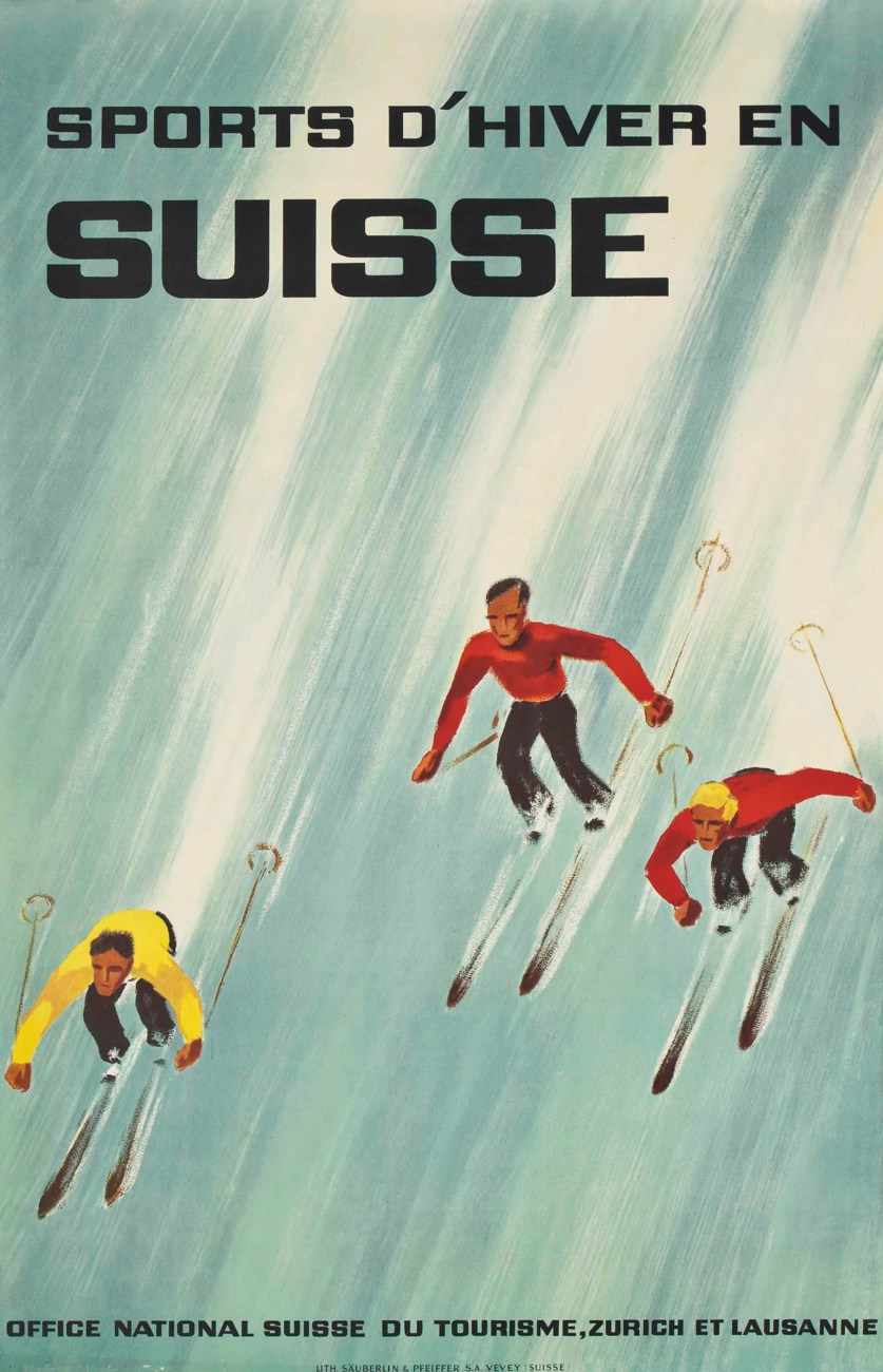 Alex Walter Diggelmann (1902-1987), SPORTS D'HIVER EN SUISSE | Christie's