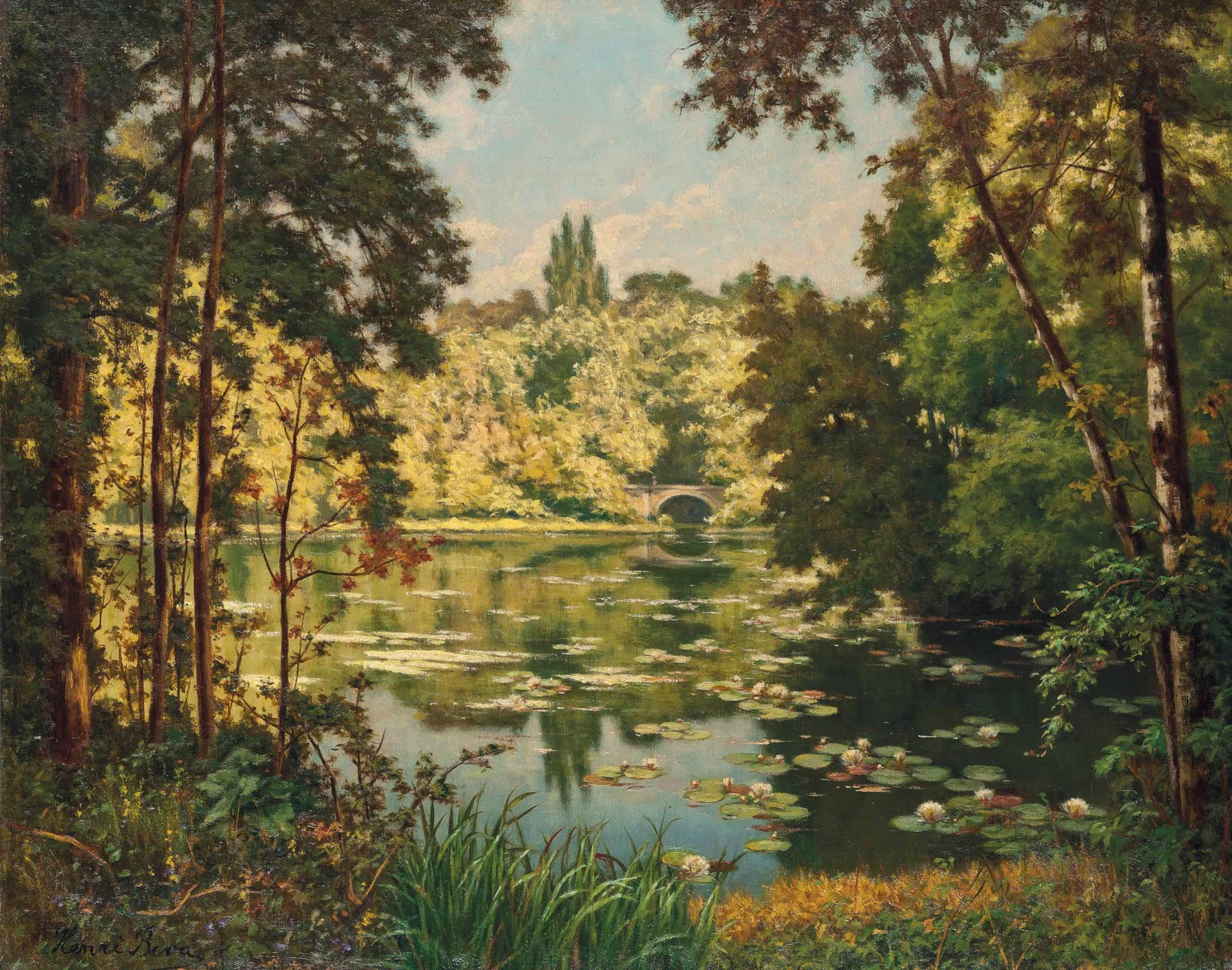 Henri Biva (French, 1848-1928)