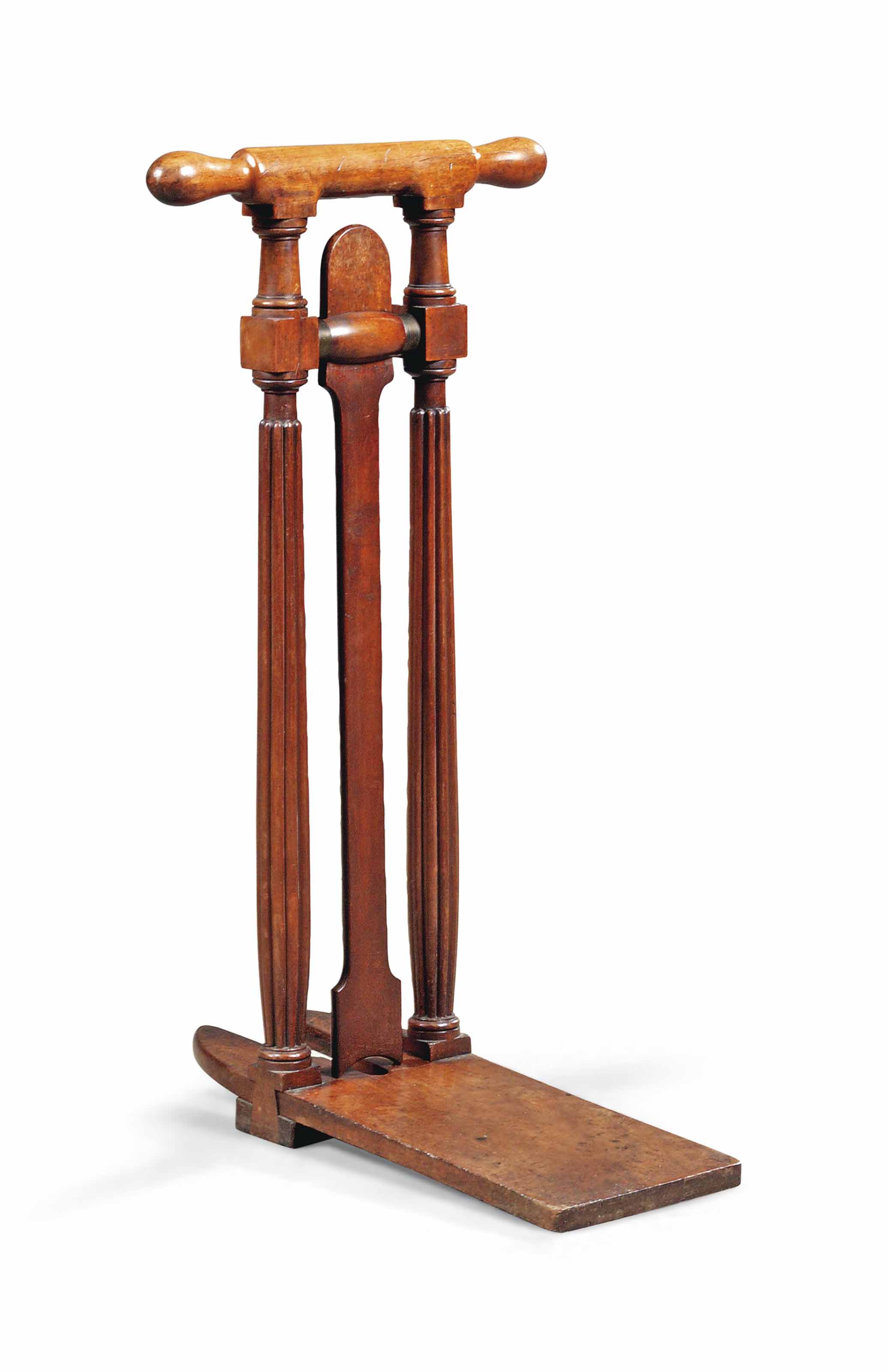A VICTORIAN MAHOGANY BOOT JACK , MID-19TH CENTURY | Christie's
