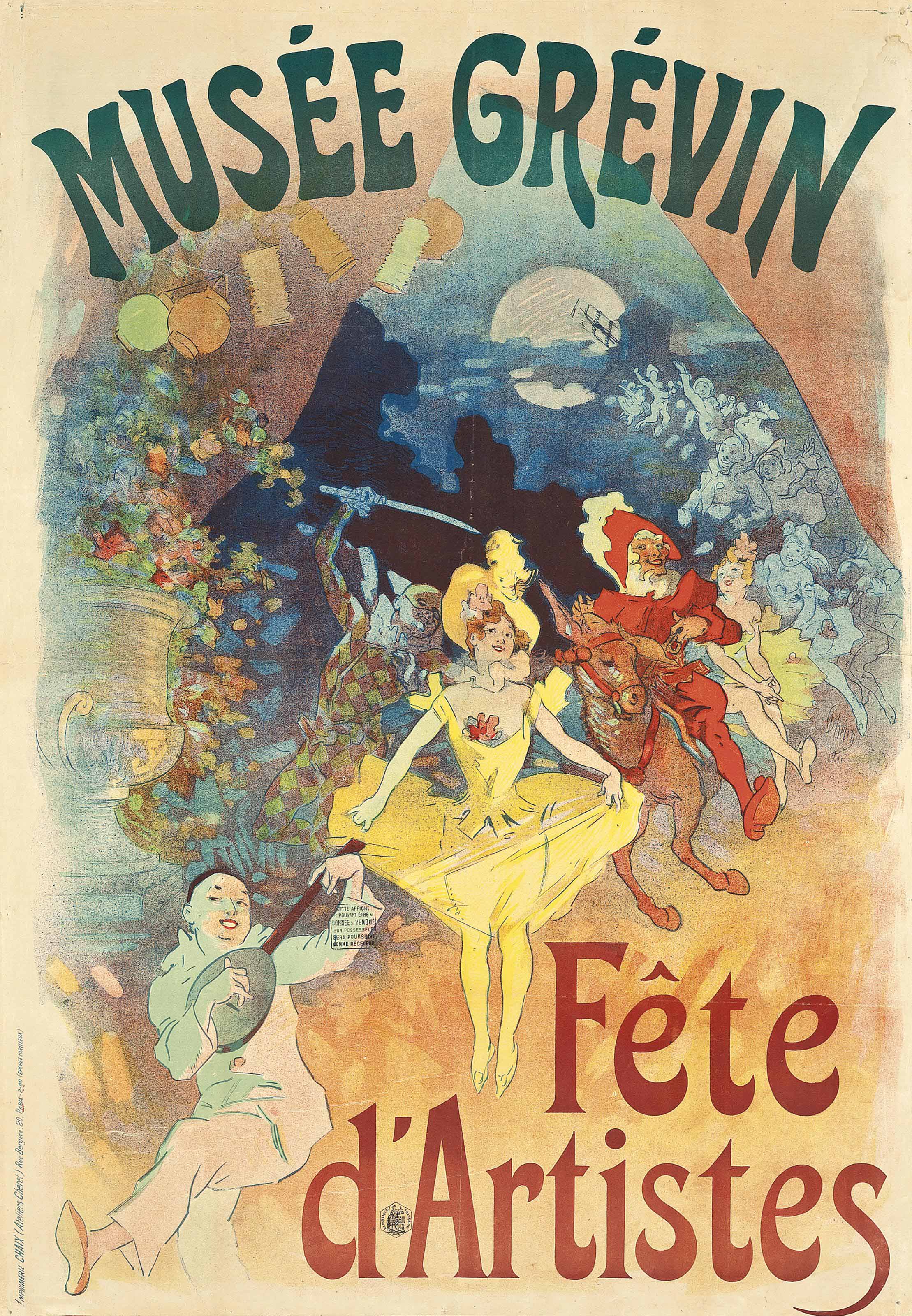 Jules Chéret (1836-1932) , MUSEÉE GRÉVIN | Christie's