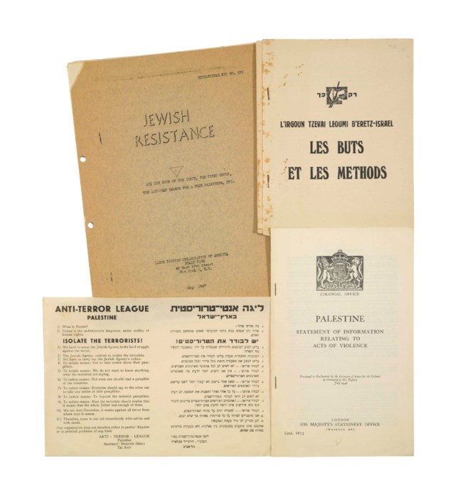 IRGUN -- 'THE NATIONAL MILITARY ORGANIZATION IN THE LAND OF ISRAEL ...