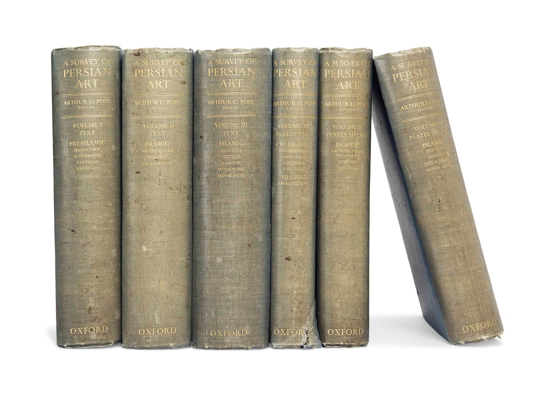 ARTHUR UPHAM POPE AND PHYLLIS ACKERMAN: A SURVEY OF PERSIAN ART FROM ...