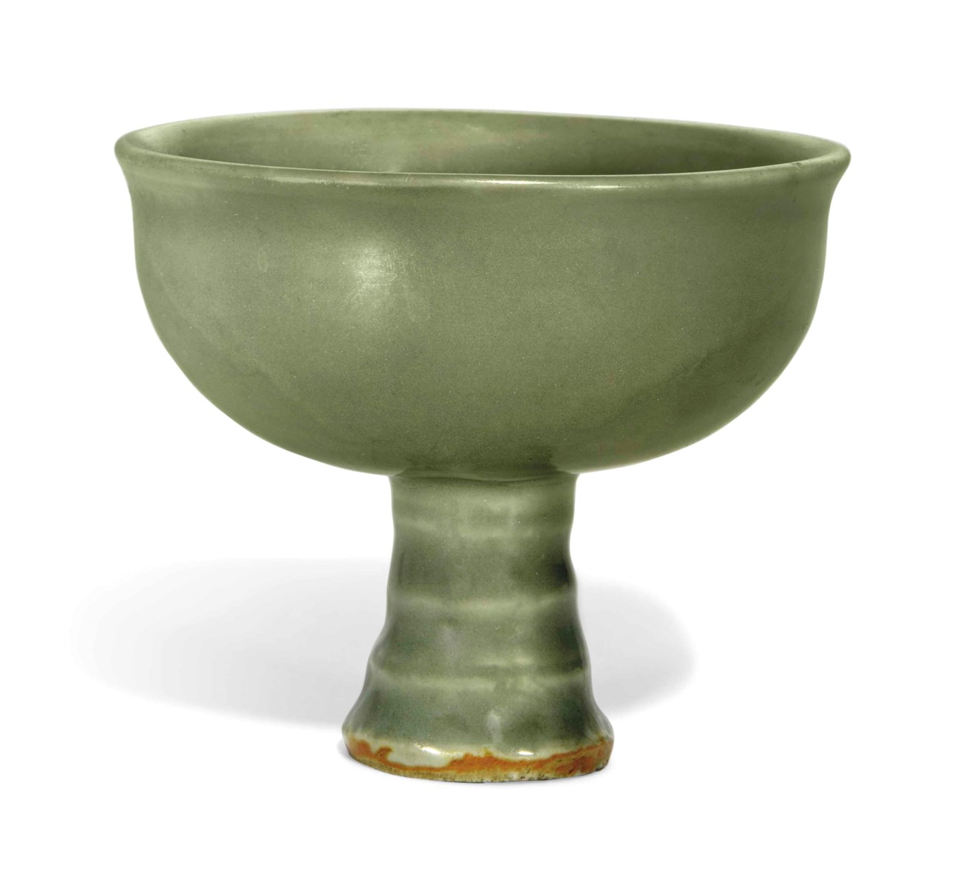 A LONGQUAN CELADON STEM CUP, MING DYNASTY (1368-1644) | Christie's