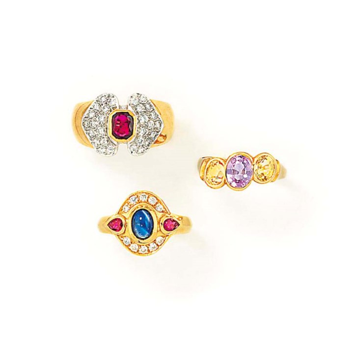 A GROUP OF RINGS | Christie's