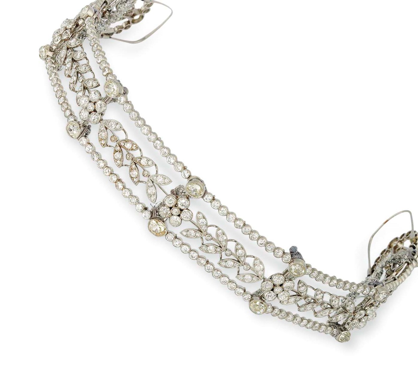A DIAMOND-SET HEAD BAND | Christie's