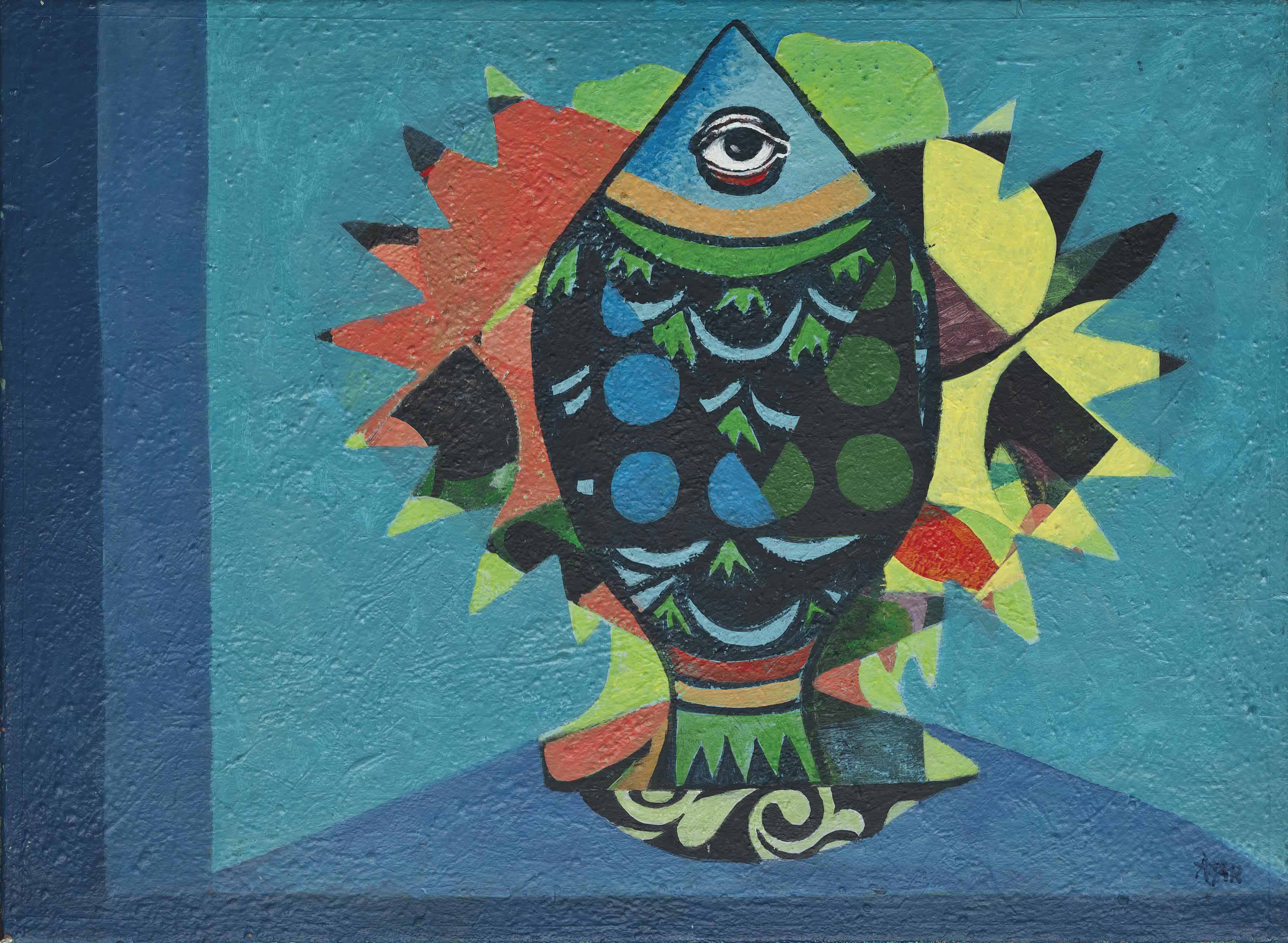Eileen Agar, R.A. (1899-1991) , Flower into Fish | Christie's
