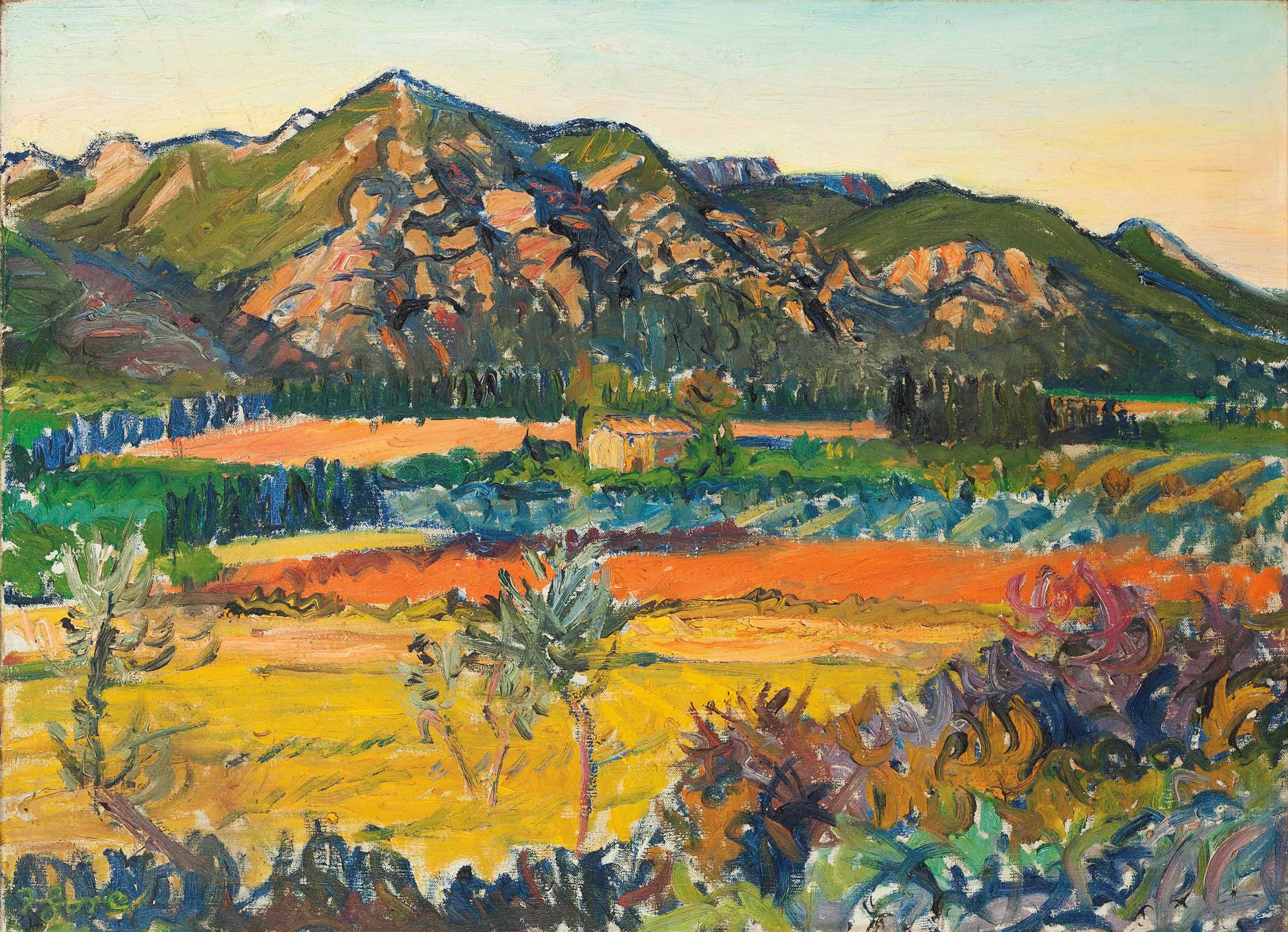 Frederick Gore, R.A. (1913-2009), Vallée des Baux | Christie's