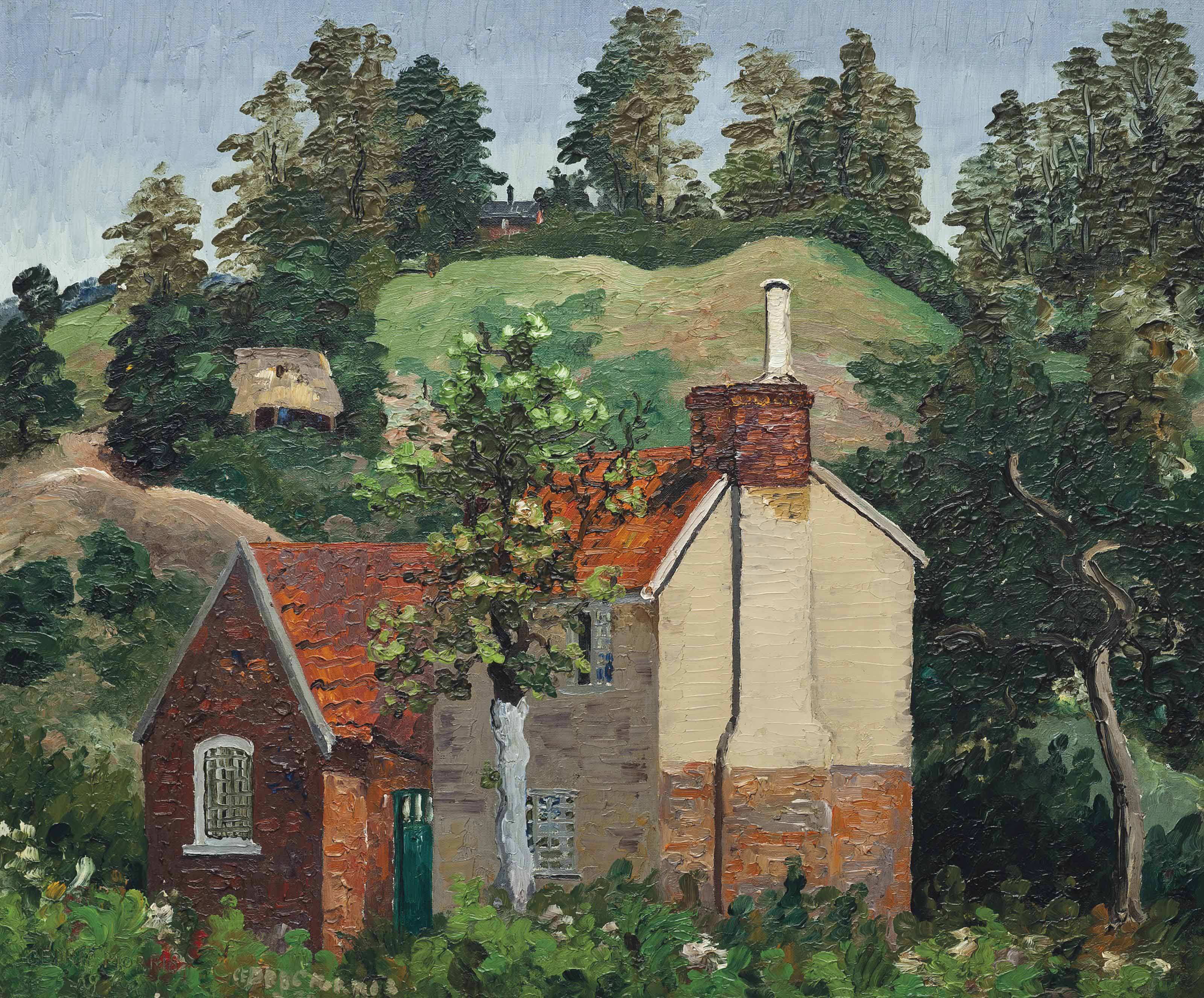 Sir Cedric Morris (1889-1982) oil on - auctions & price archive