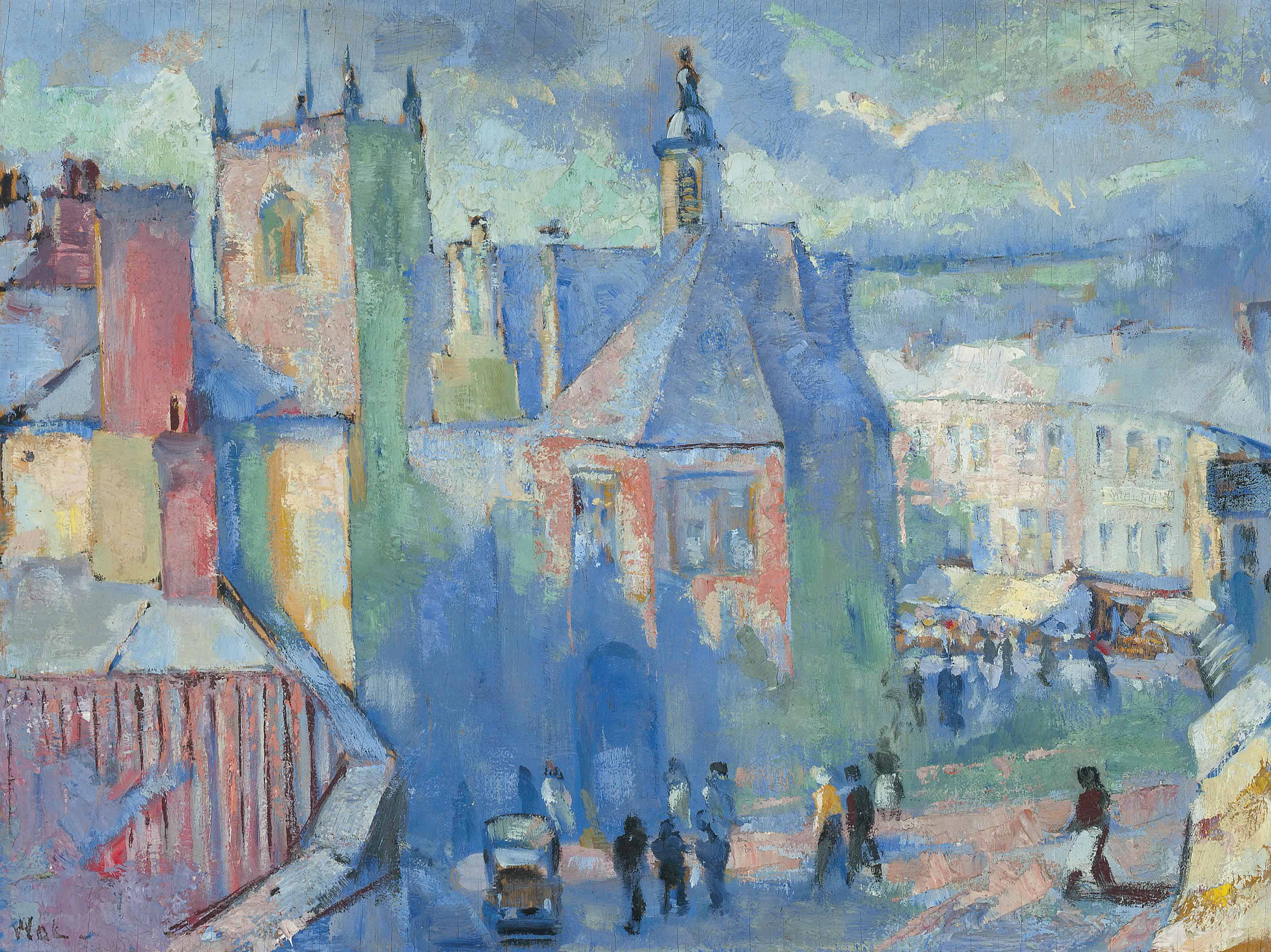 Alfred Wolmark, R.A. (1877-1961) , Coleford | Christie's