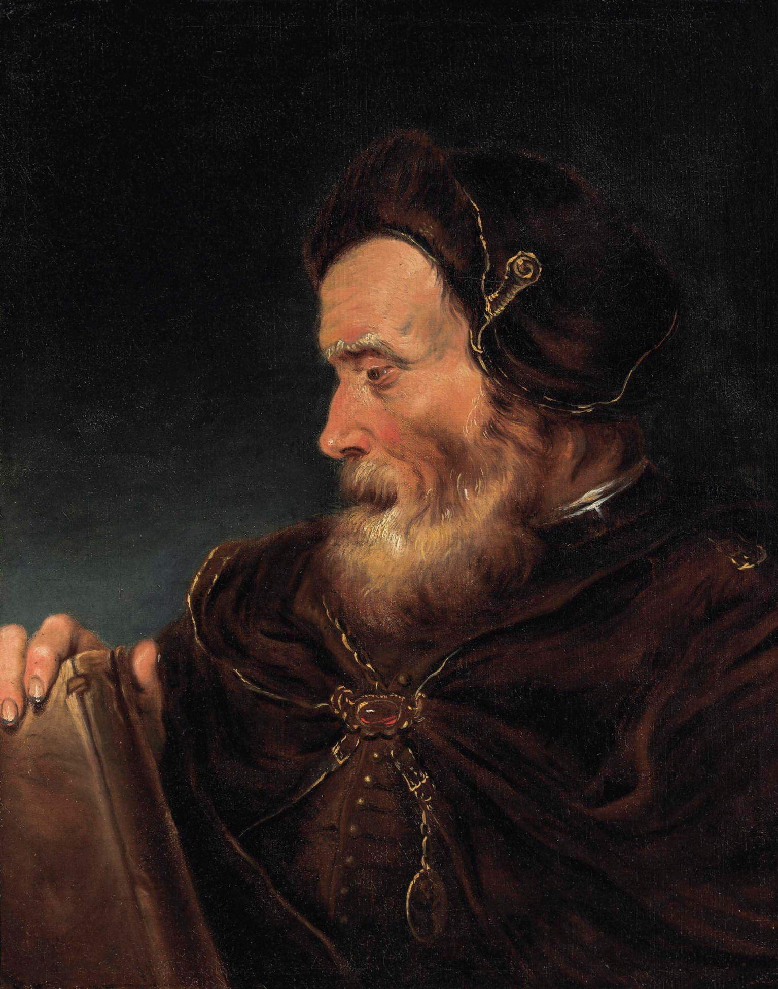 Giuseppe Nogari (Venice 1699-1766), Philosopher with a book | Christie's