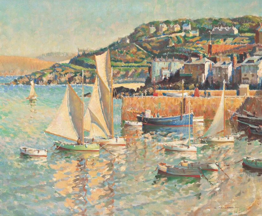 Arthur Hayward (1889-1960), St Ives Harbour, Cornwall | Christie's