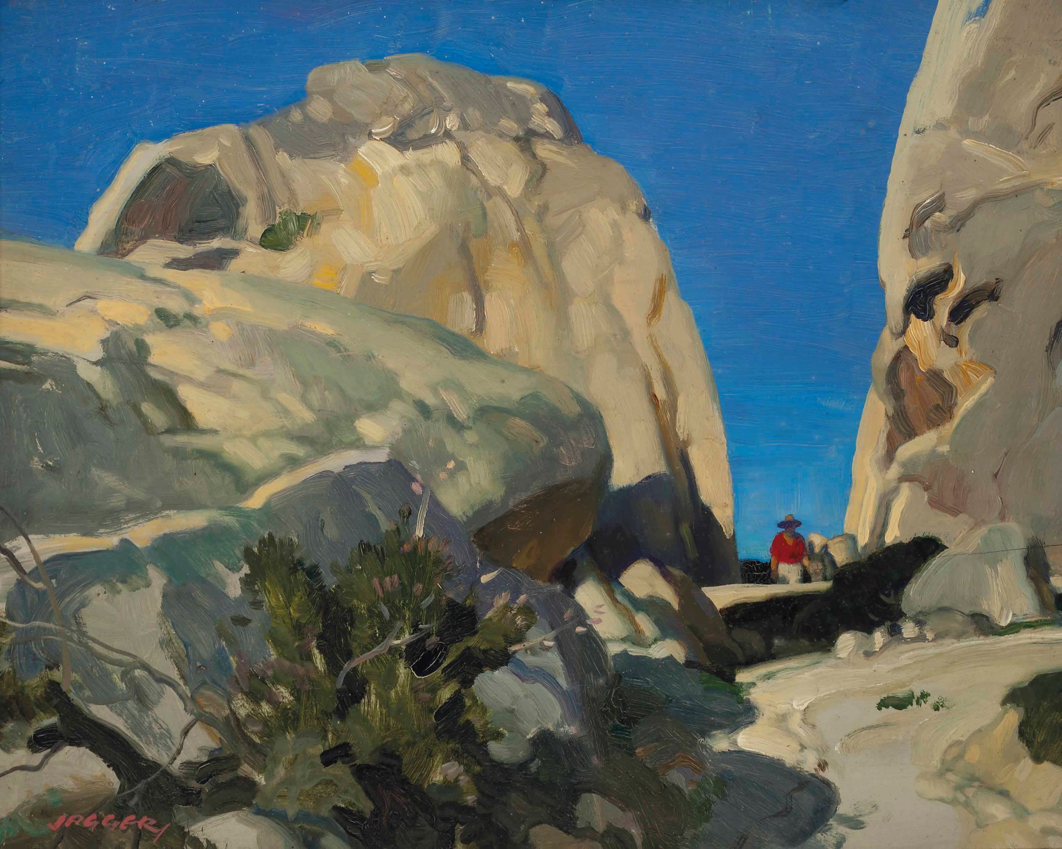 David Jagger (1891-1958), Mountain road, Majorca | Christie's