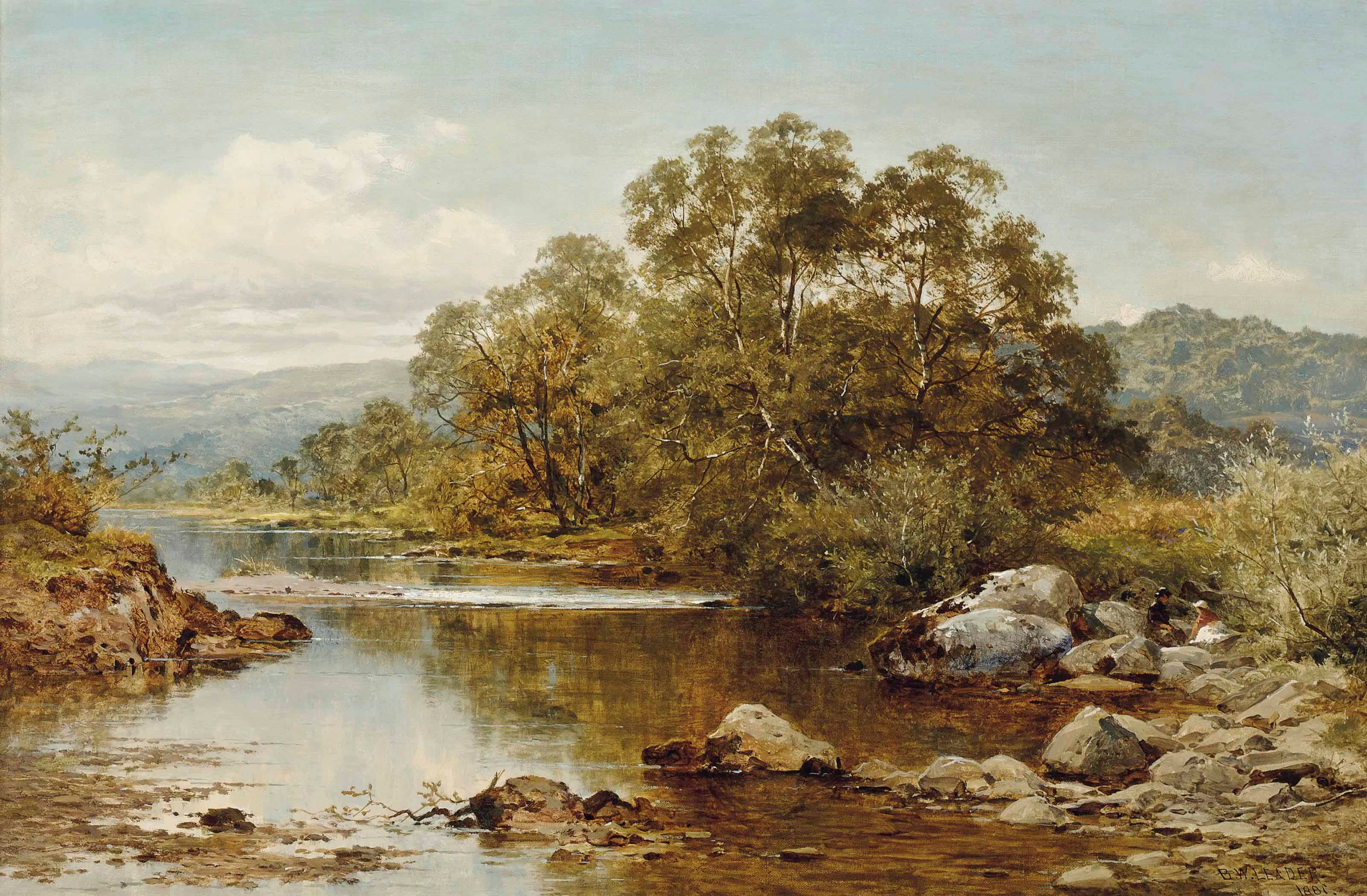 Benjamin Williams Leader, R.A. (1831-1923), On the Llugwy | Christie's