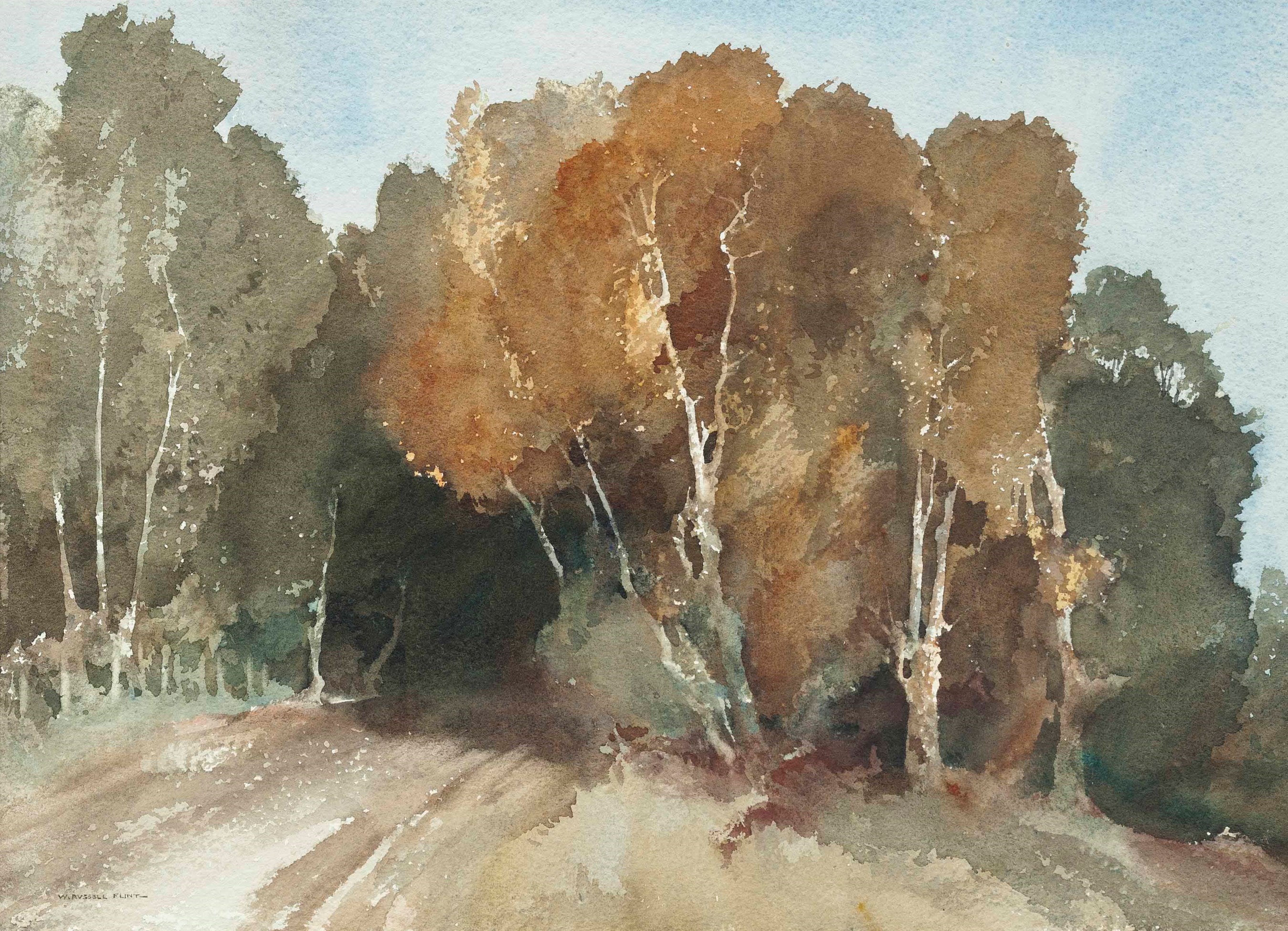 Sir William Russell Flint, R.A., P.R.W.S., R.S.W. (1880-1969), Sussex ...