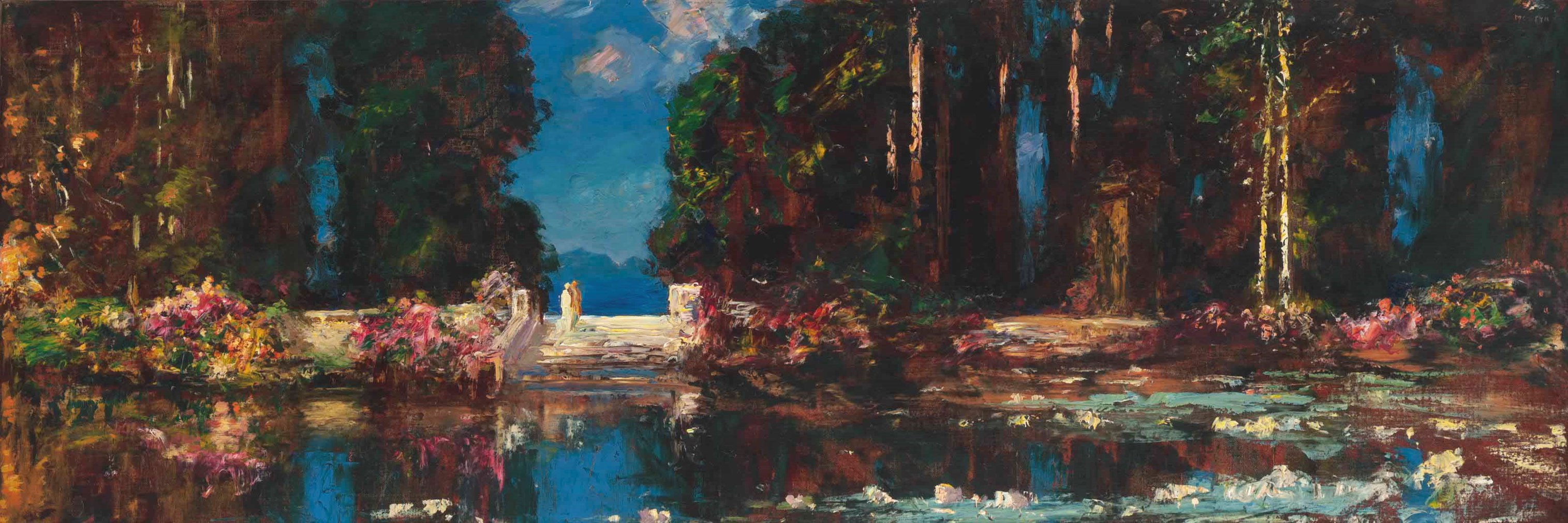 Thomas Edwin Mostyn, R.B.A., R.O.I. (1864-1930), The terrace | Christie's