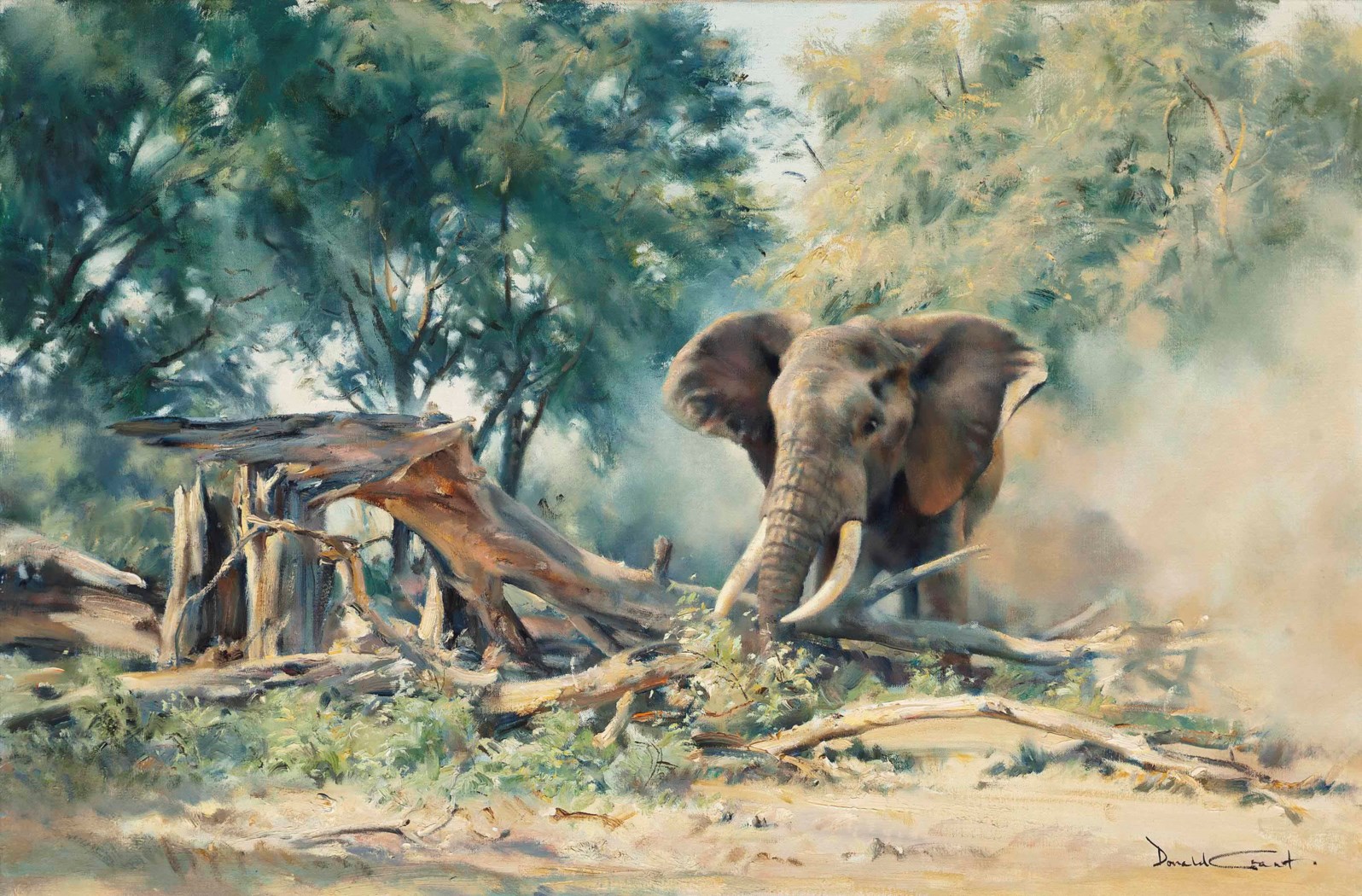 Donald Grant (1924-2001), The lone bull | Christie's