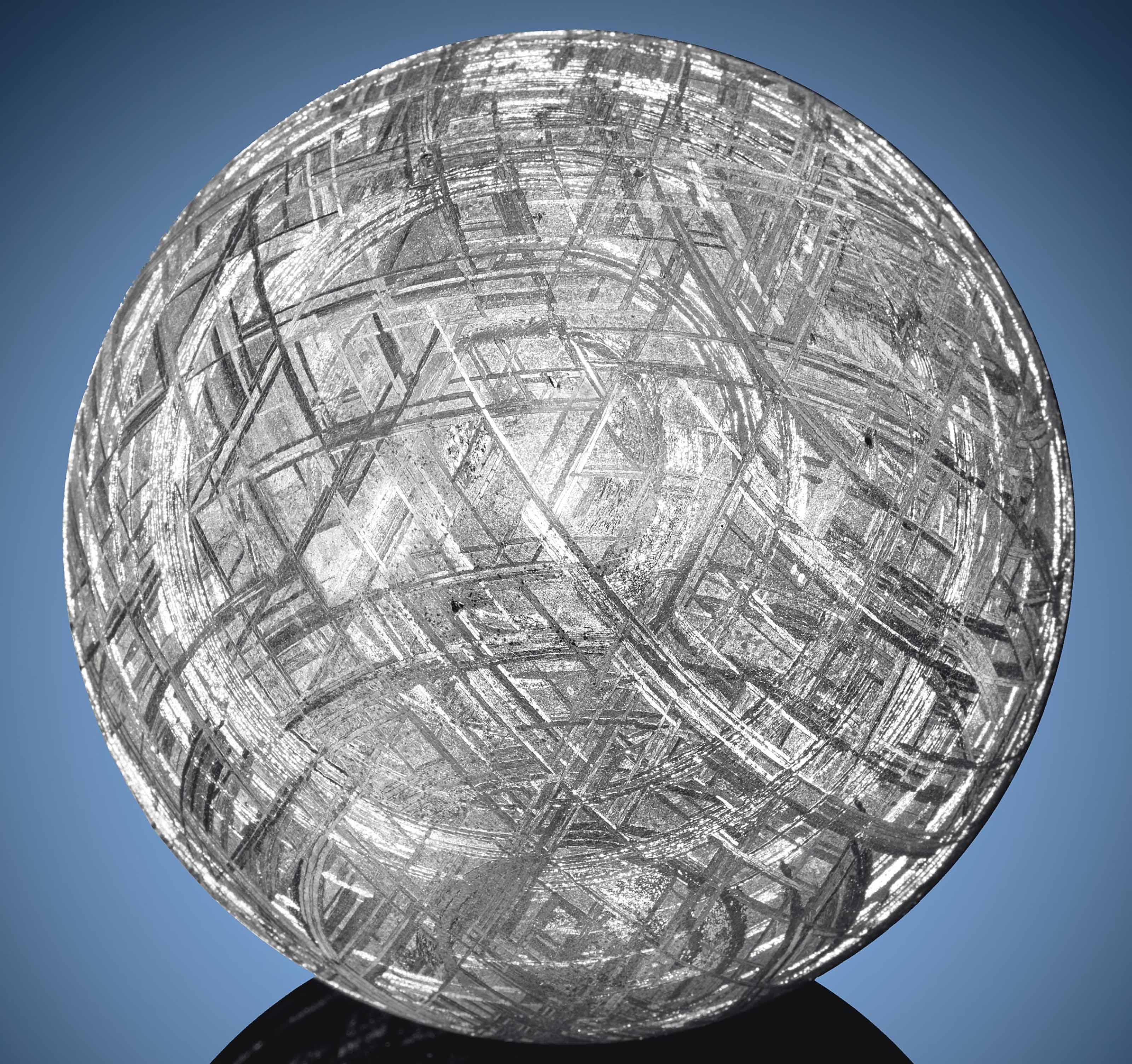 MUONIONALUSTA METEORITE CRYSTAL BALL — DRAMATIZING THE CRYSTALLINE ...