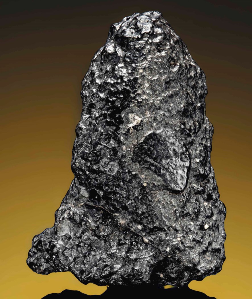 MARTIAN METEORITE NWA 7034 “BLACK BEAUTY” , Martian, Basaltic ...