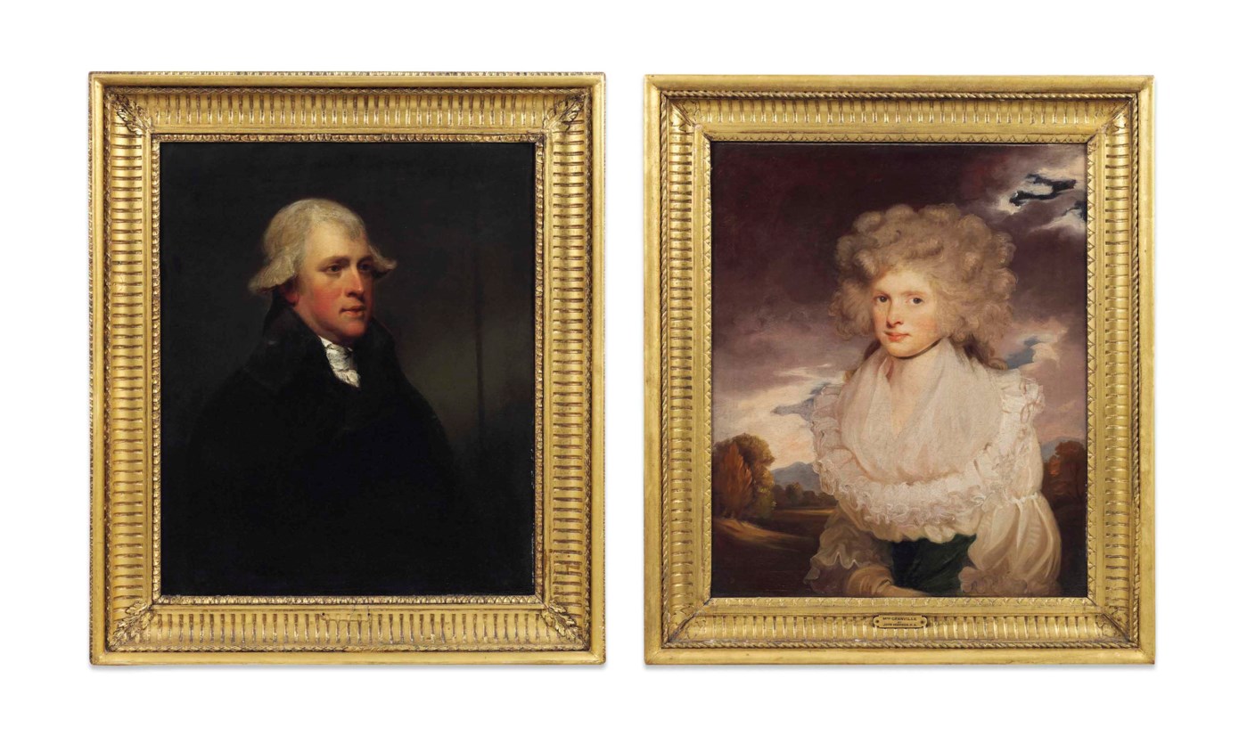 John Hoppner (London 1769-1830), Portrait of Rev. John Granville, half ...