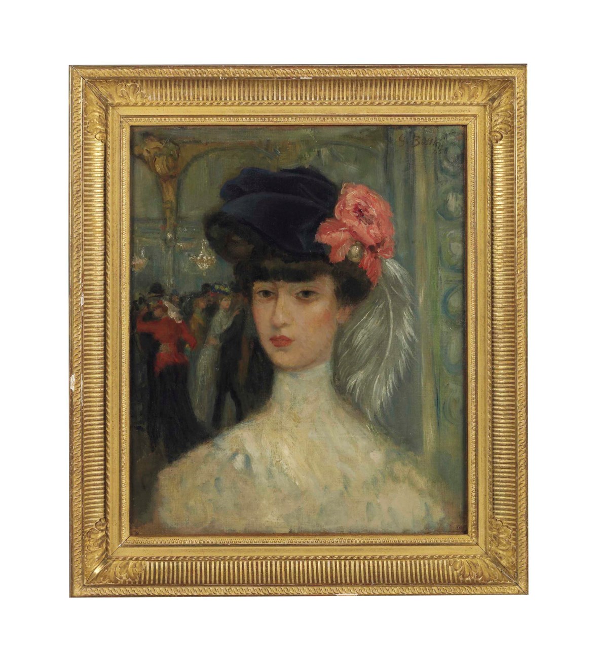Georges Bottini (1874-1907), Une demoiselle au Moulin Rouge | Christie's