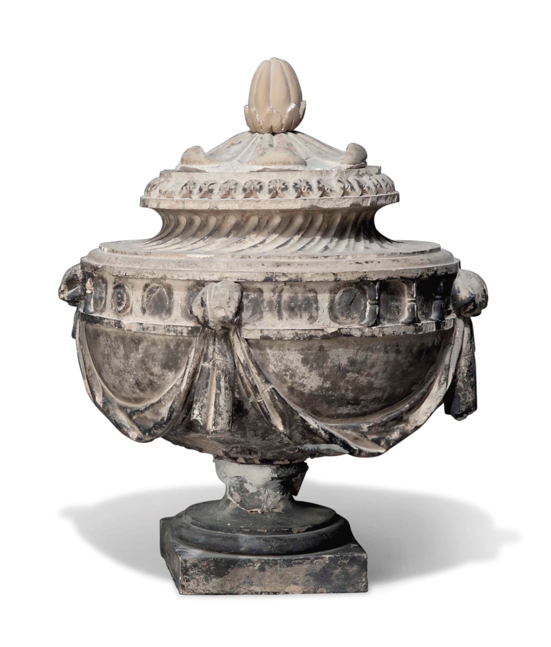 A COADE STONE ORNAMENTAL VASE, BY COADE, LONDON, LATE 18TH / EARLY 19TH ...