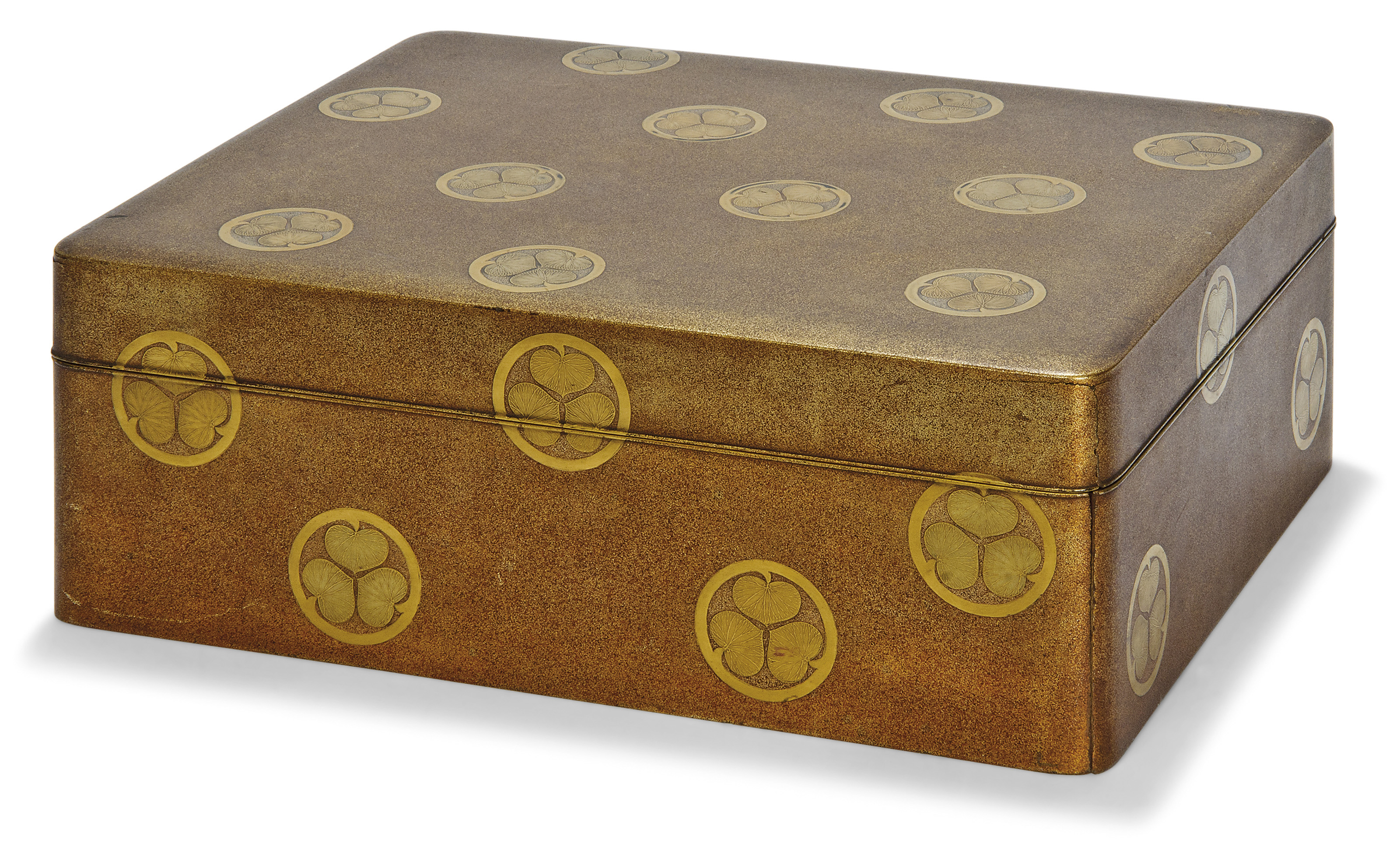 TWO JAPANESE LACQUER BOXES AND COVERS , EDO PERIOD (19TH CENTURY ...