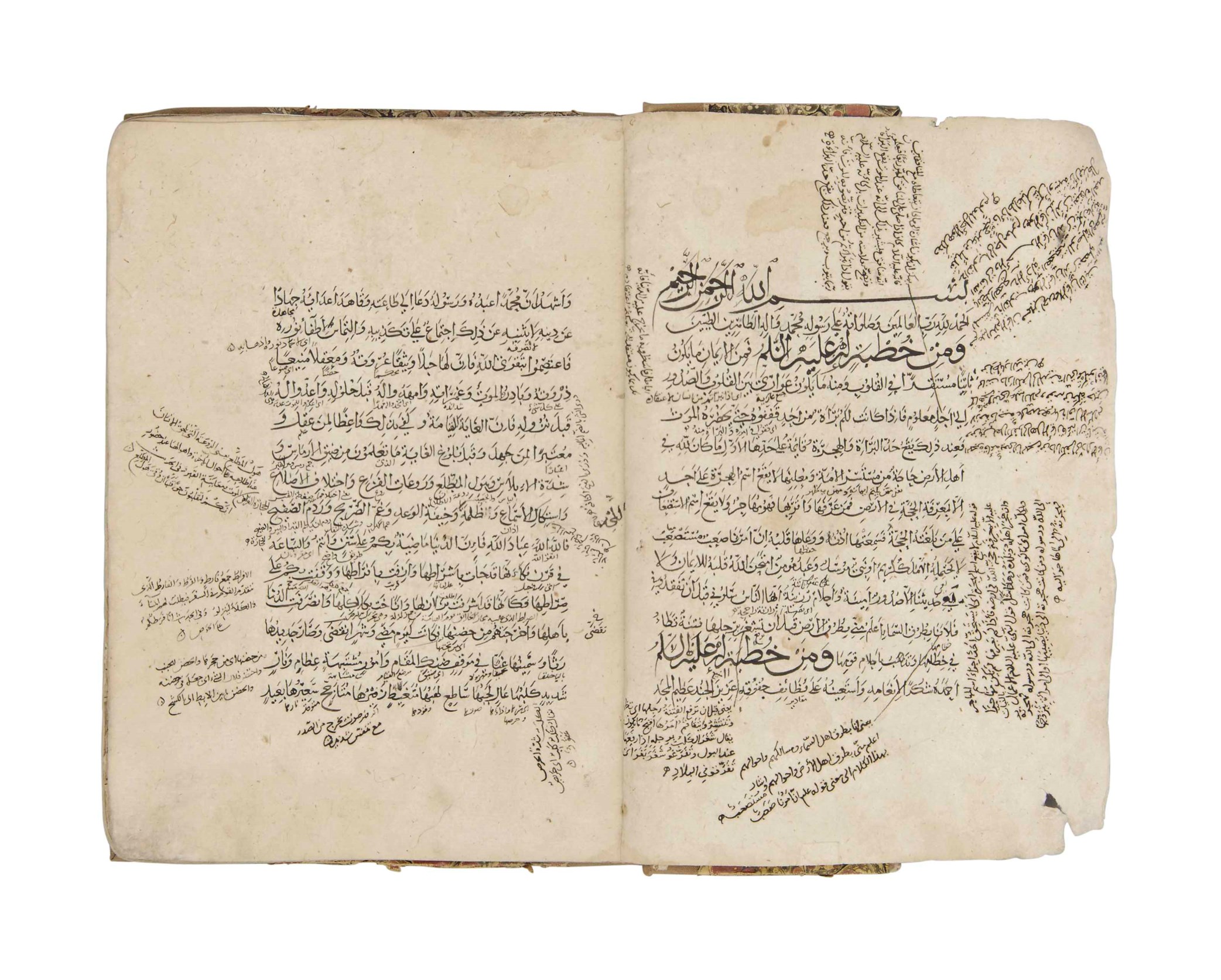 NAHJ AL-BALAGHA, ILKHANID IRAN, DATED MIDDLE RABI' I AH 722/MARCH 1322 ...