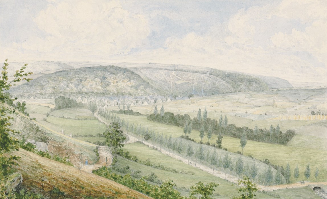 Robert Streatfeild (Cowden, Kent 1786-1852 Spa, Belgium), Views in and ...