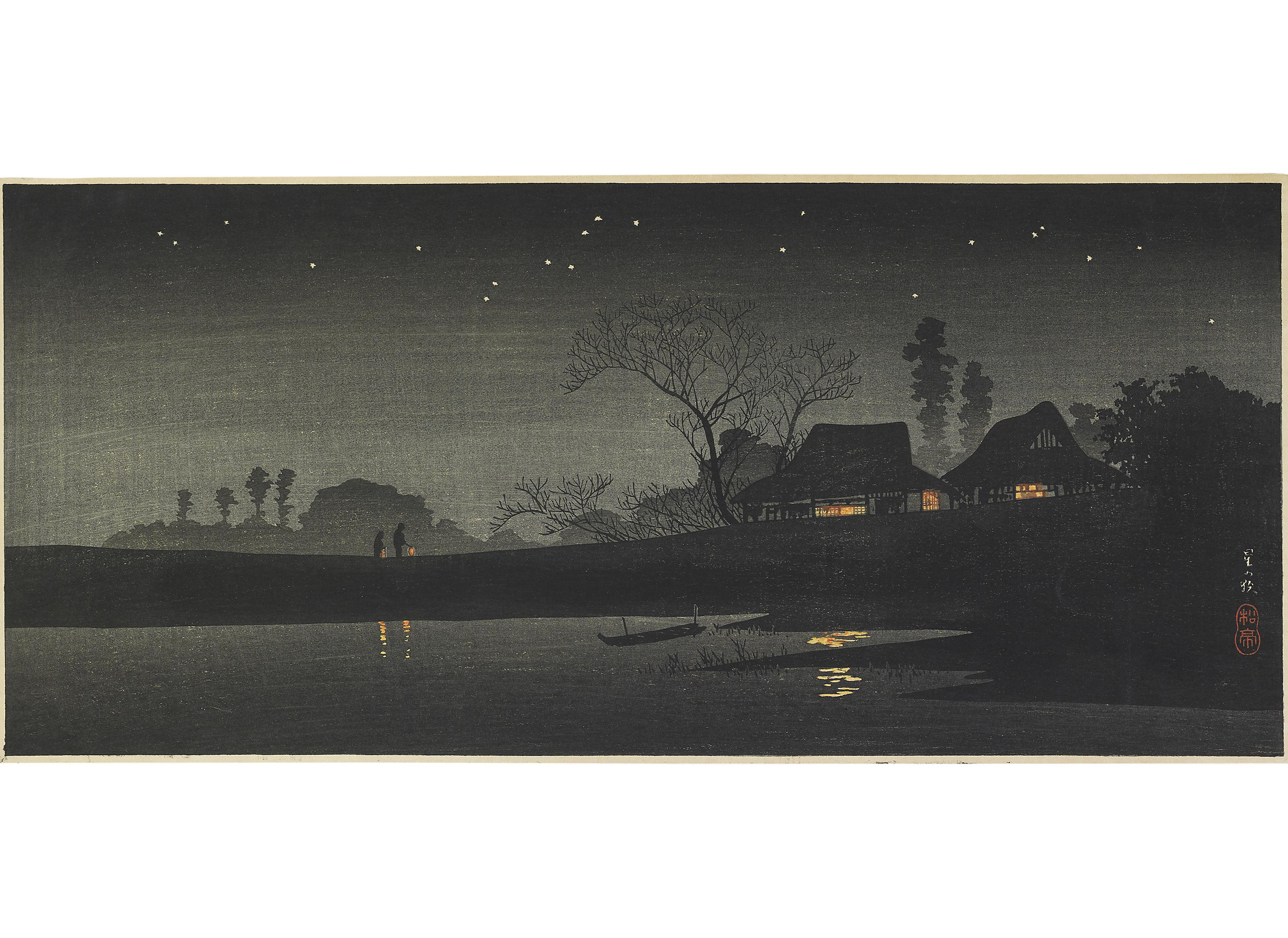 TAKAHASHI SHOTEI (1871-1945), Starry Night (Hoshi No Yoru) | Christie’s