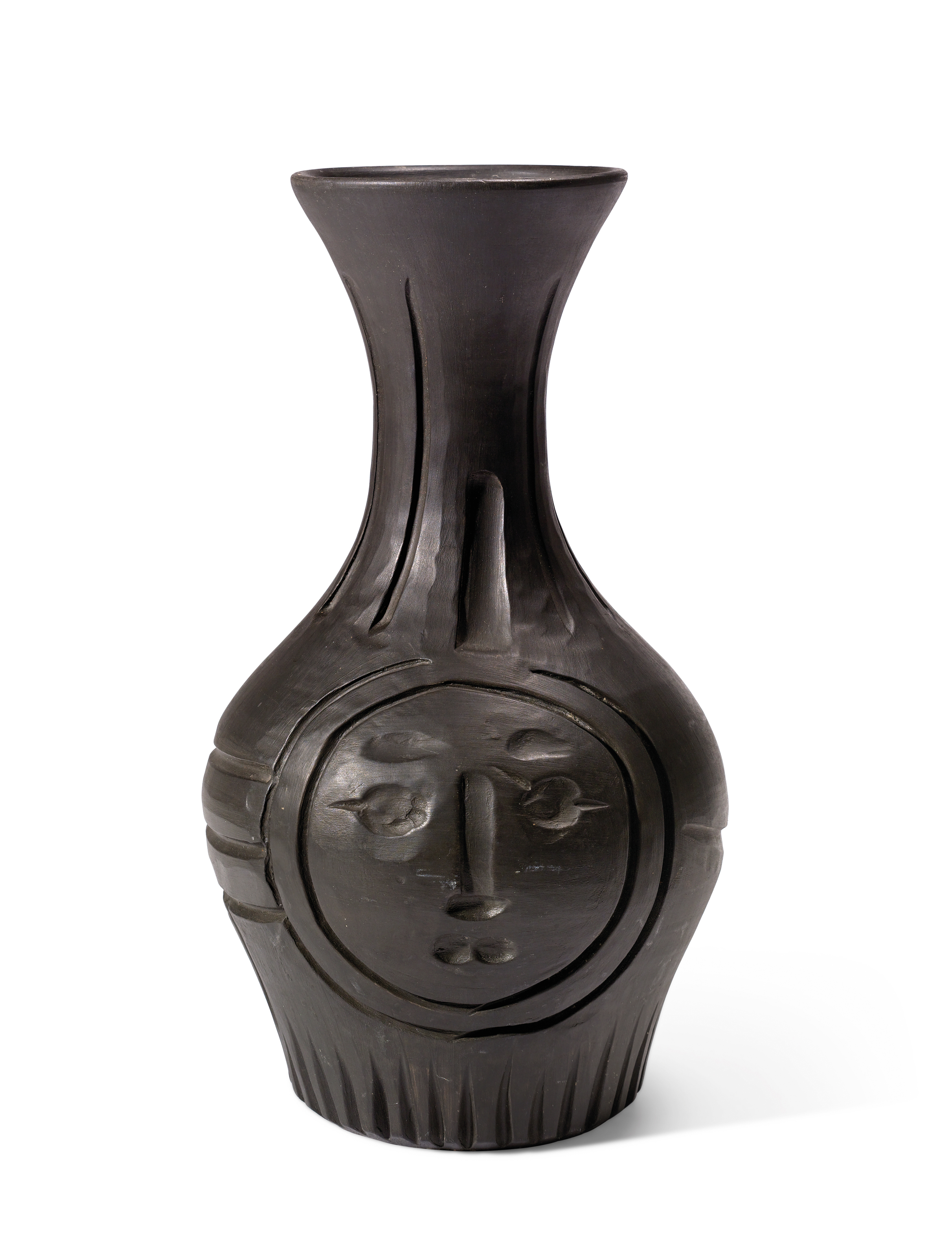 PABLO PICASSO (1881-1973), Visage gravé noir (A.R. 210) | Christie’s