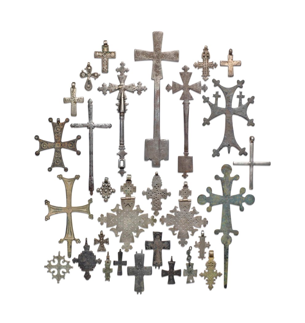 A LARGE COLLECTION OF COPTIC CROSSES, MOSTLY 17TH/18TH CENTURY | Christie's