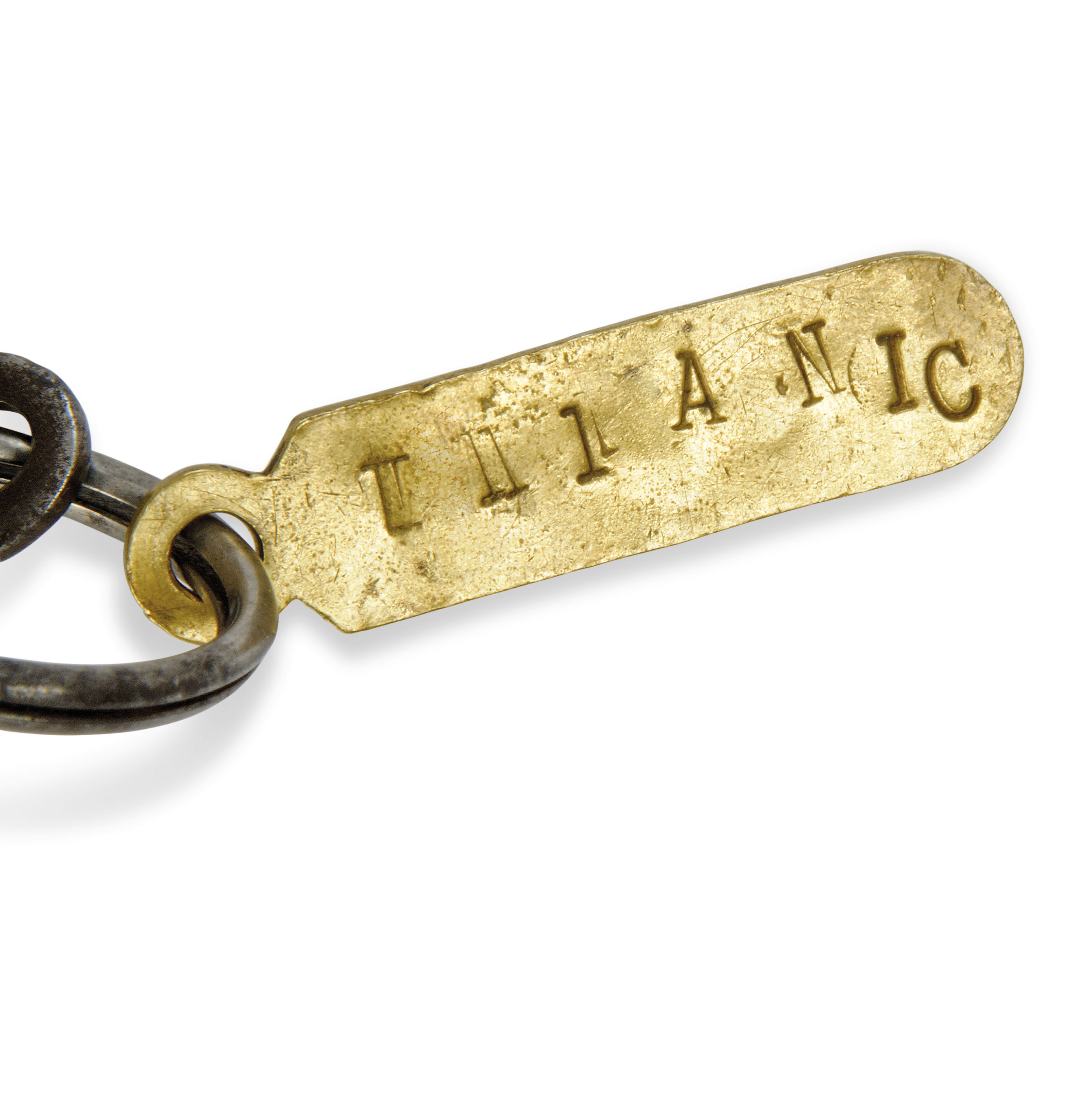 RMS TITANIC (1912) A SET OF FOUR KEYS ON BRASS FOB - Auktionen ...