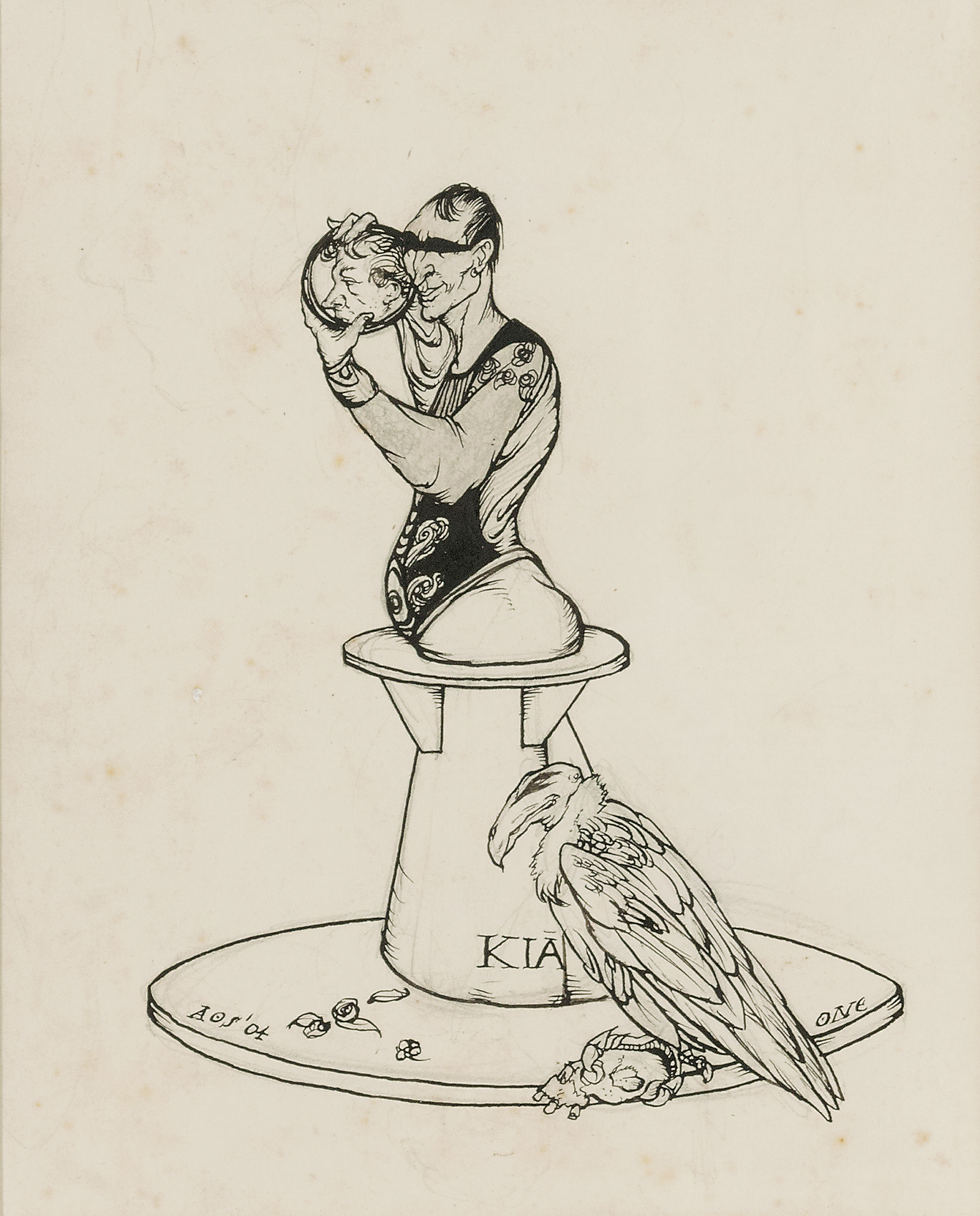 Austin Osman Spare (1886-1956), KIA (self portrait) | Christie’s