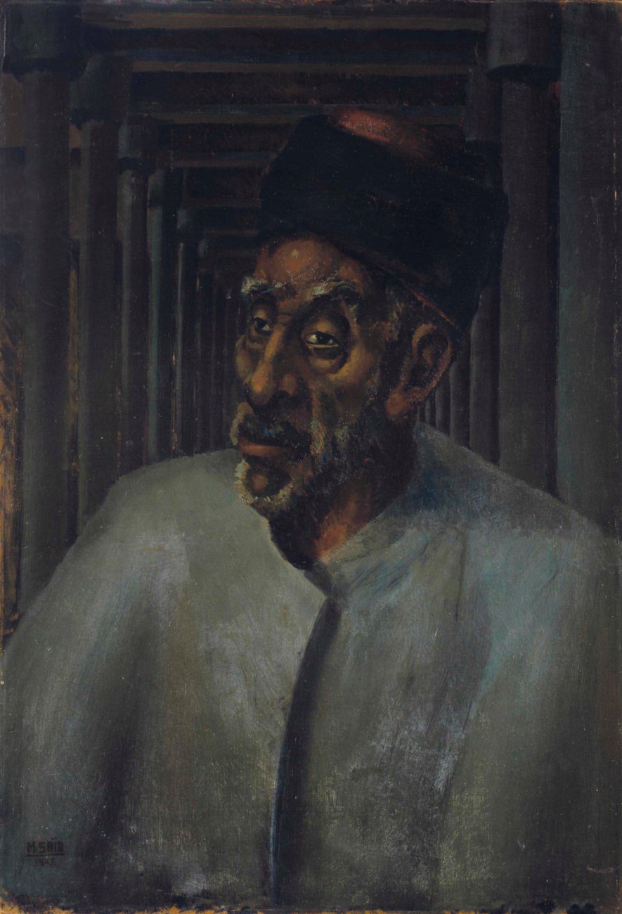 Mahmoud Saïd (Egyptian, 1897-1964), Le vieux cheikh | Christie's