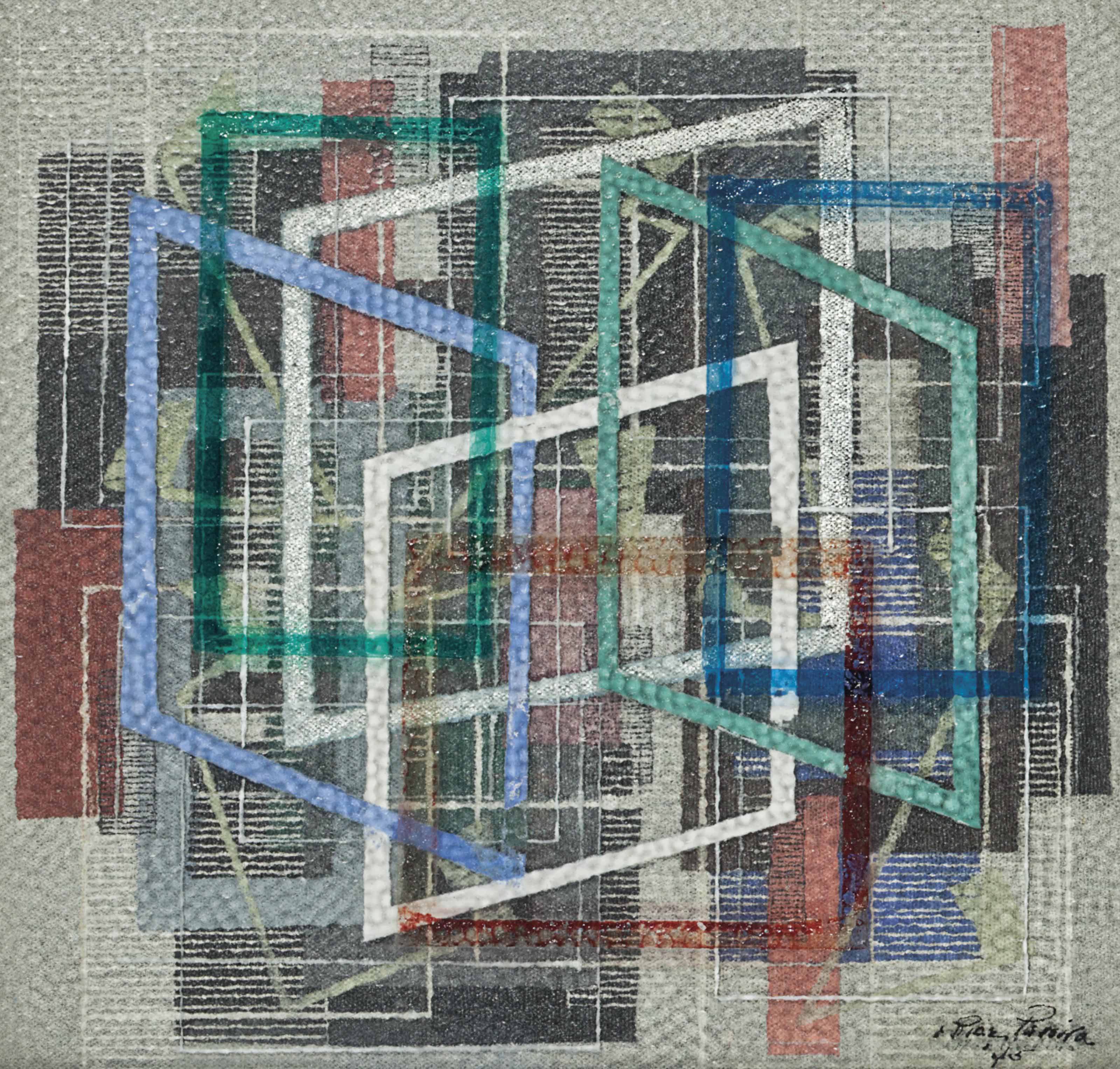 IRENE RICE PEREIRA (1902-1971), Refraction with Radium Motifs | Christie’s