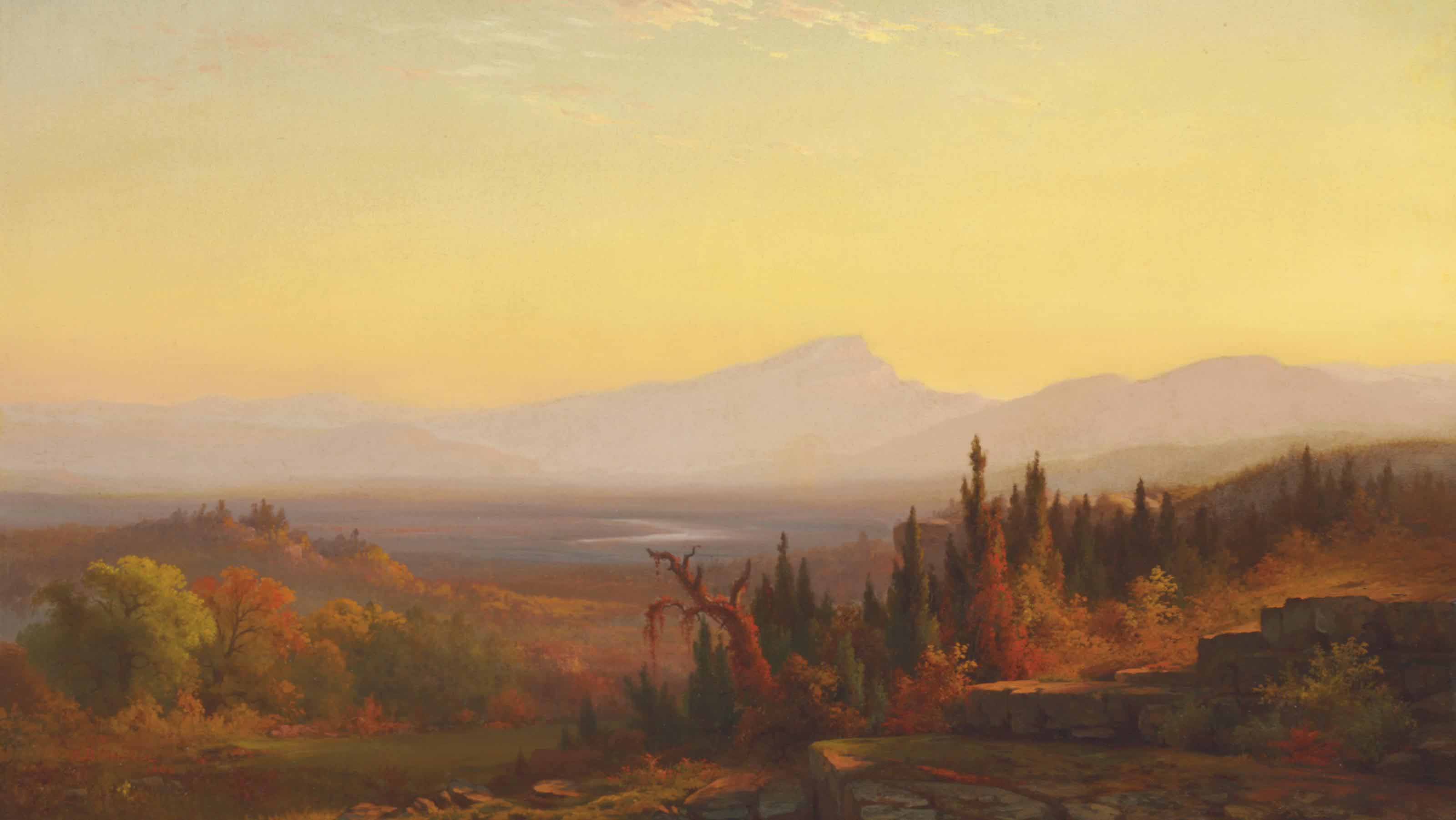 HOMER DODGE MARTIN (1836-1897), Autumn in the Mountains | Christie’s