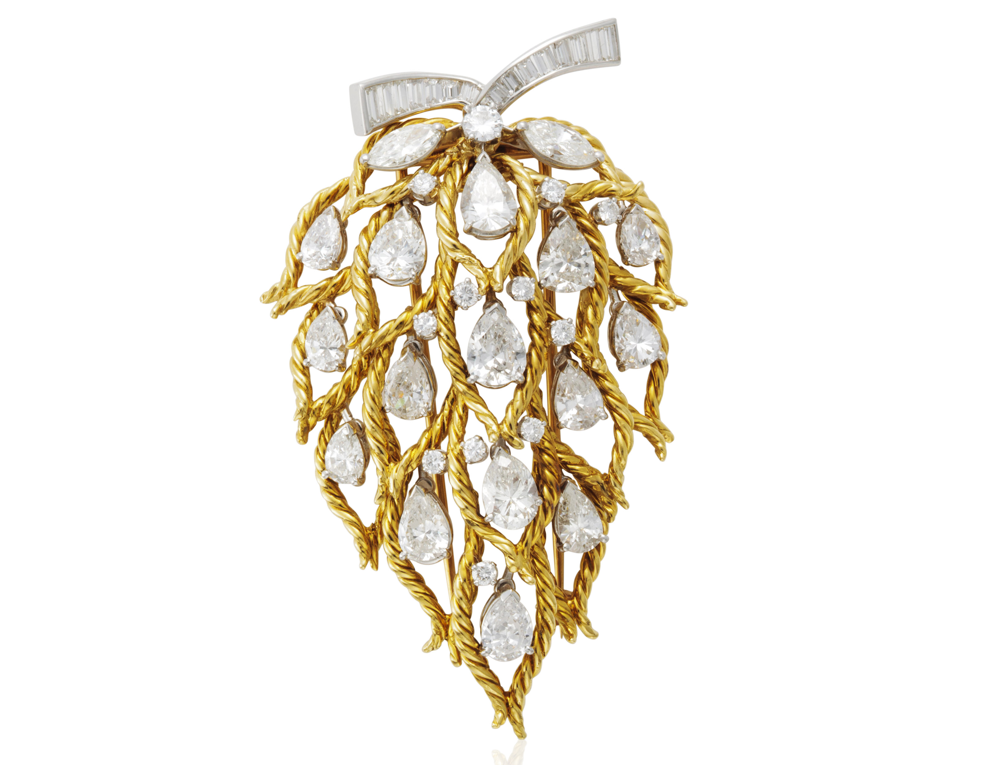 DIAMOND FRUIT BROOCH, | Christie’s