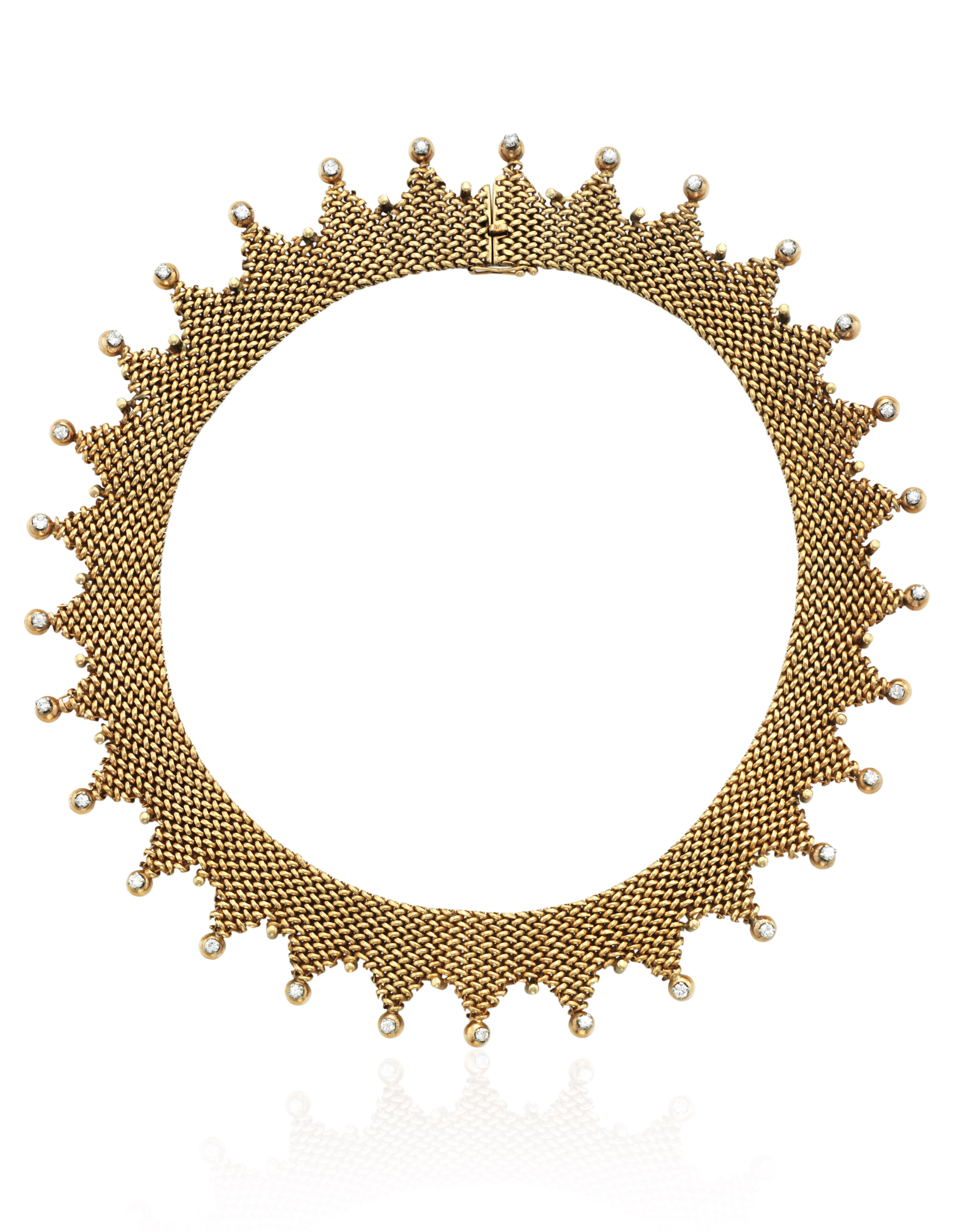 NADJA BUCKLEY DIAMOND AND GOLD NECKLACE, | Christie’s