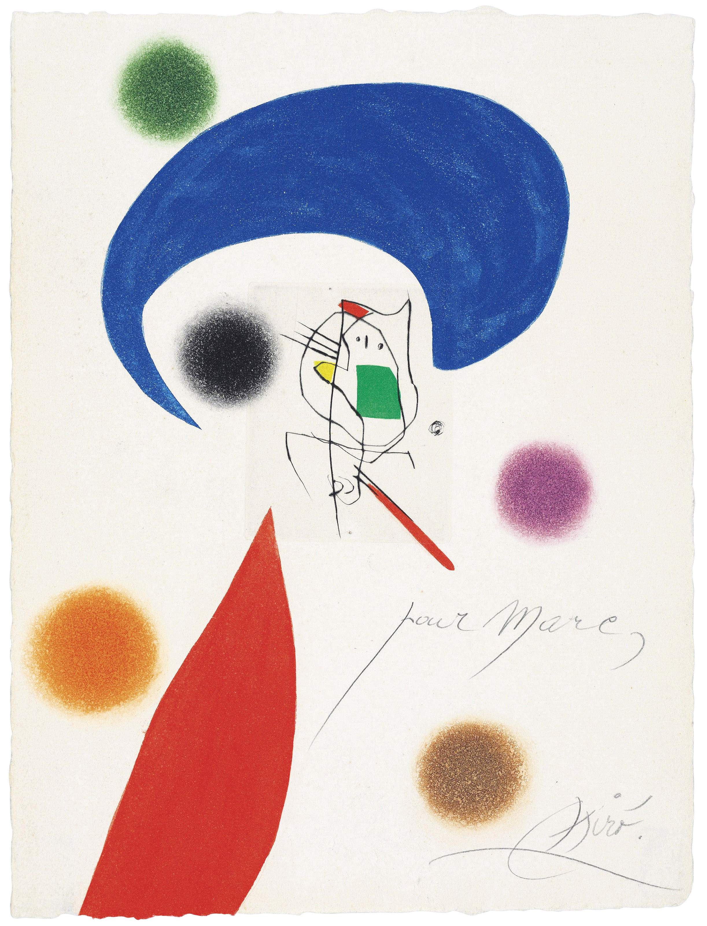 JOAN MIRÓ (1893-1983), Mobles juncosa | Christie’s