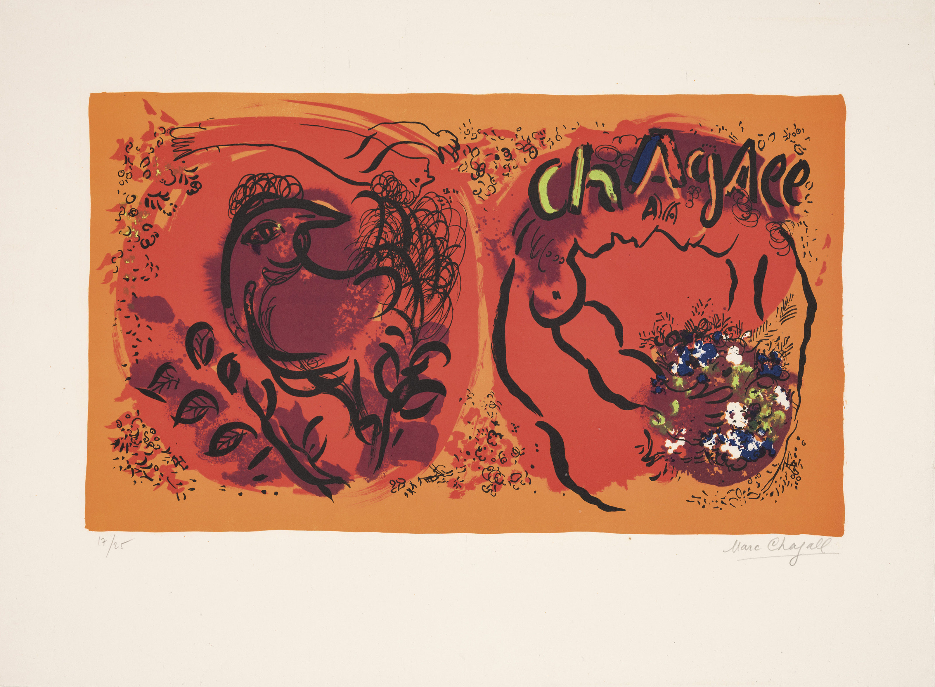 MARC CHAGALL (1887-1985), Couverture Jaquette, Lithographie I | Christie’s