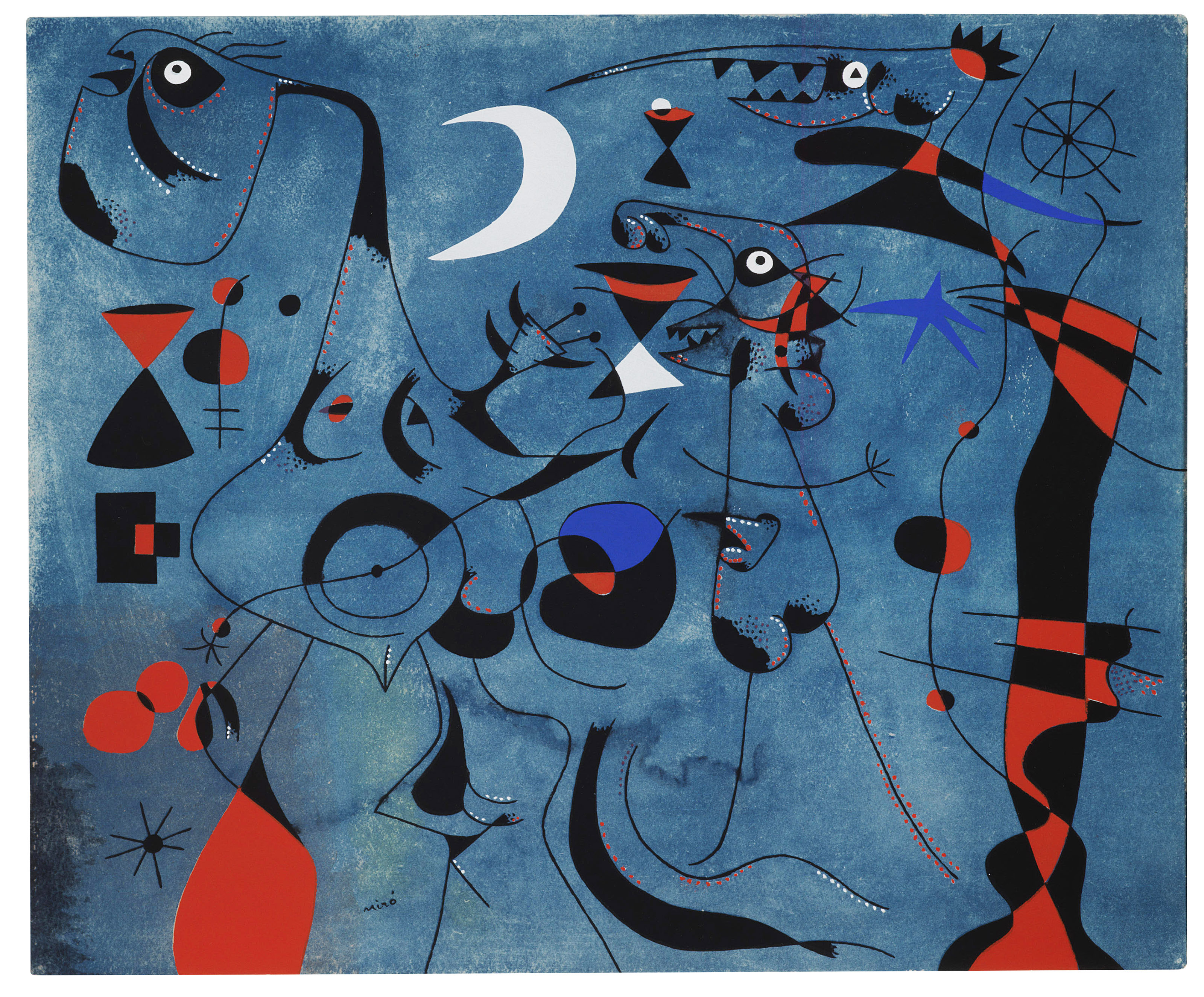 JOAN MIRÓ (1893-1983), One plate, from: Constellations | Christie’s