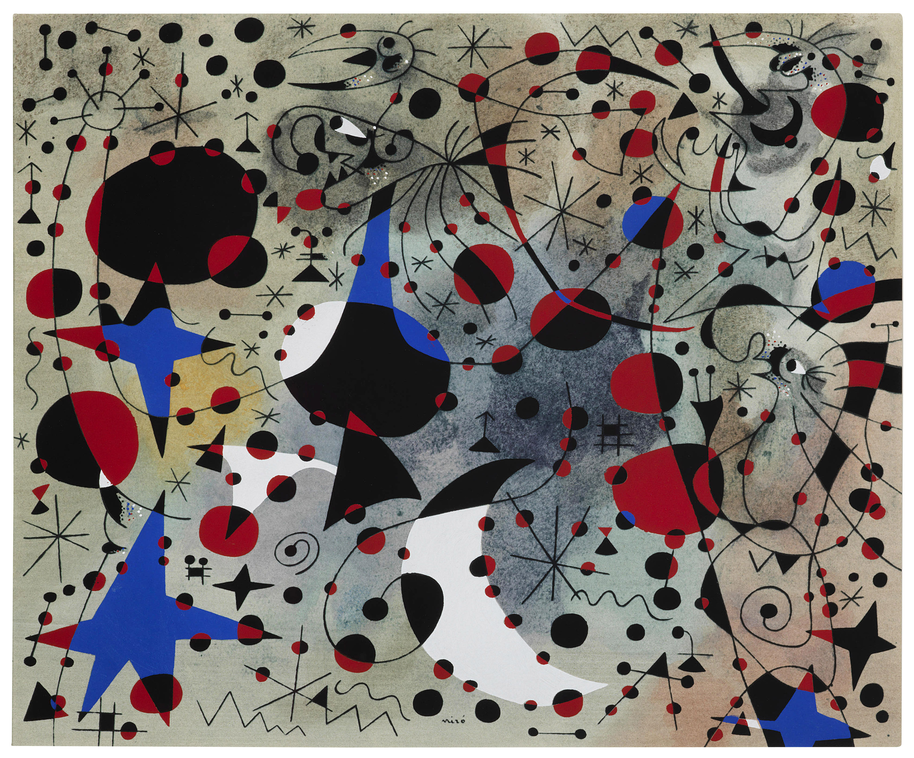 JOAN MIRÓ (1893-1983), One plate, from: Constellations | Christie’s