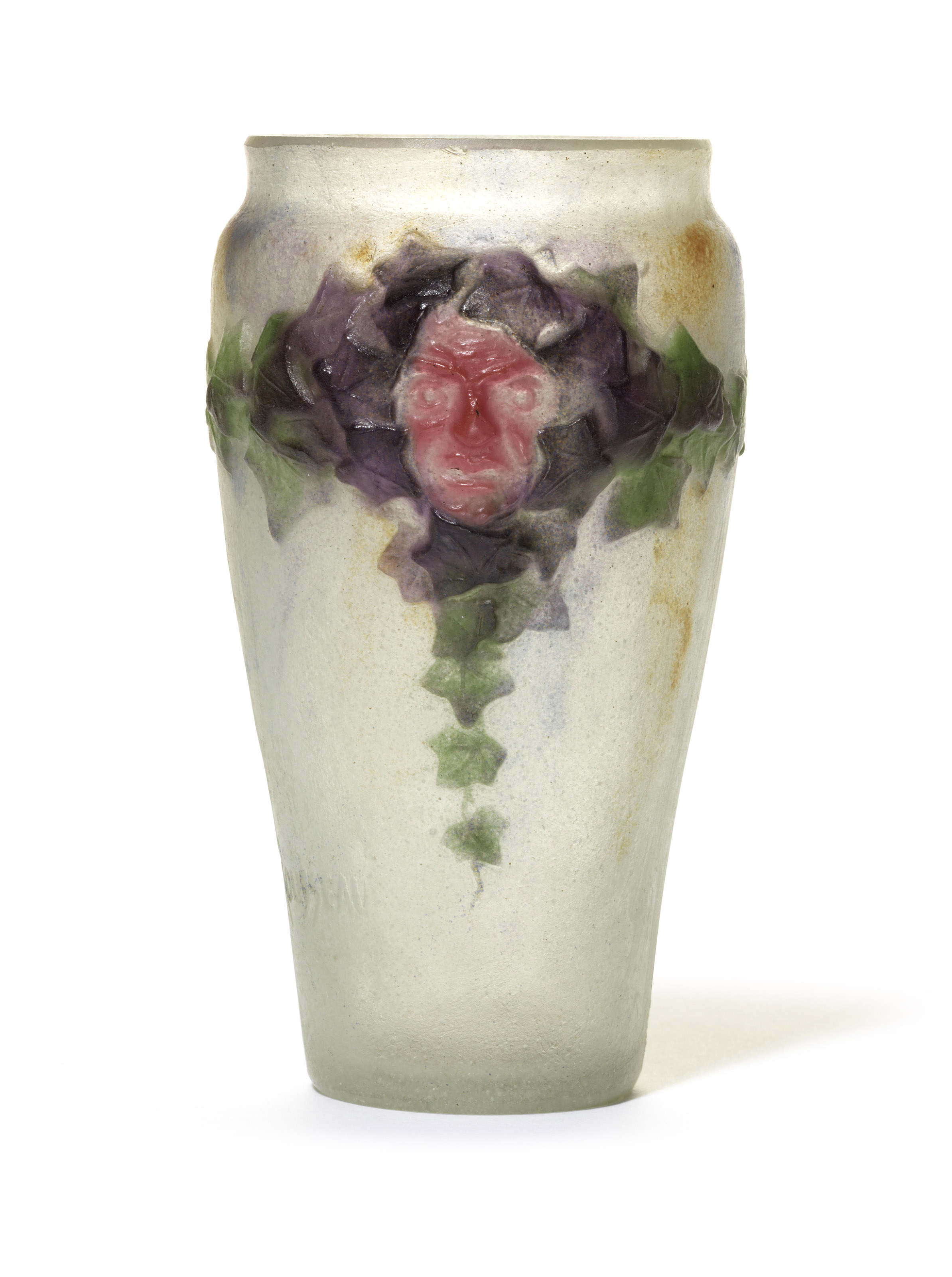 GABRIEL ARGY-ROUSSEAU (1885-1953), A 'MASQUES' VASE, CIRCA 1914 ...