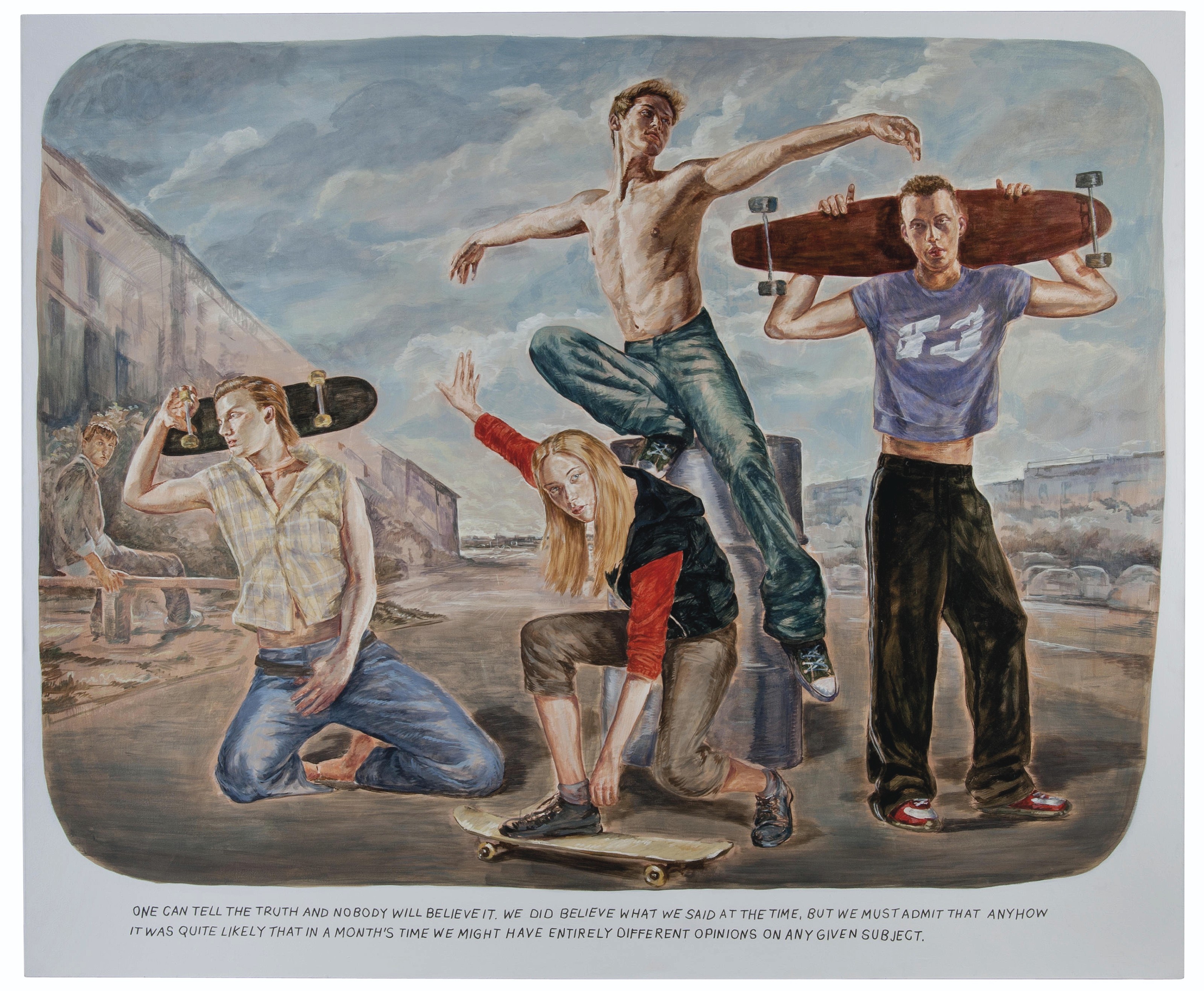 MUNTEAN AND ROSENBLUM (B. 1962 & B. 1962), Untitled (One can tell you ...