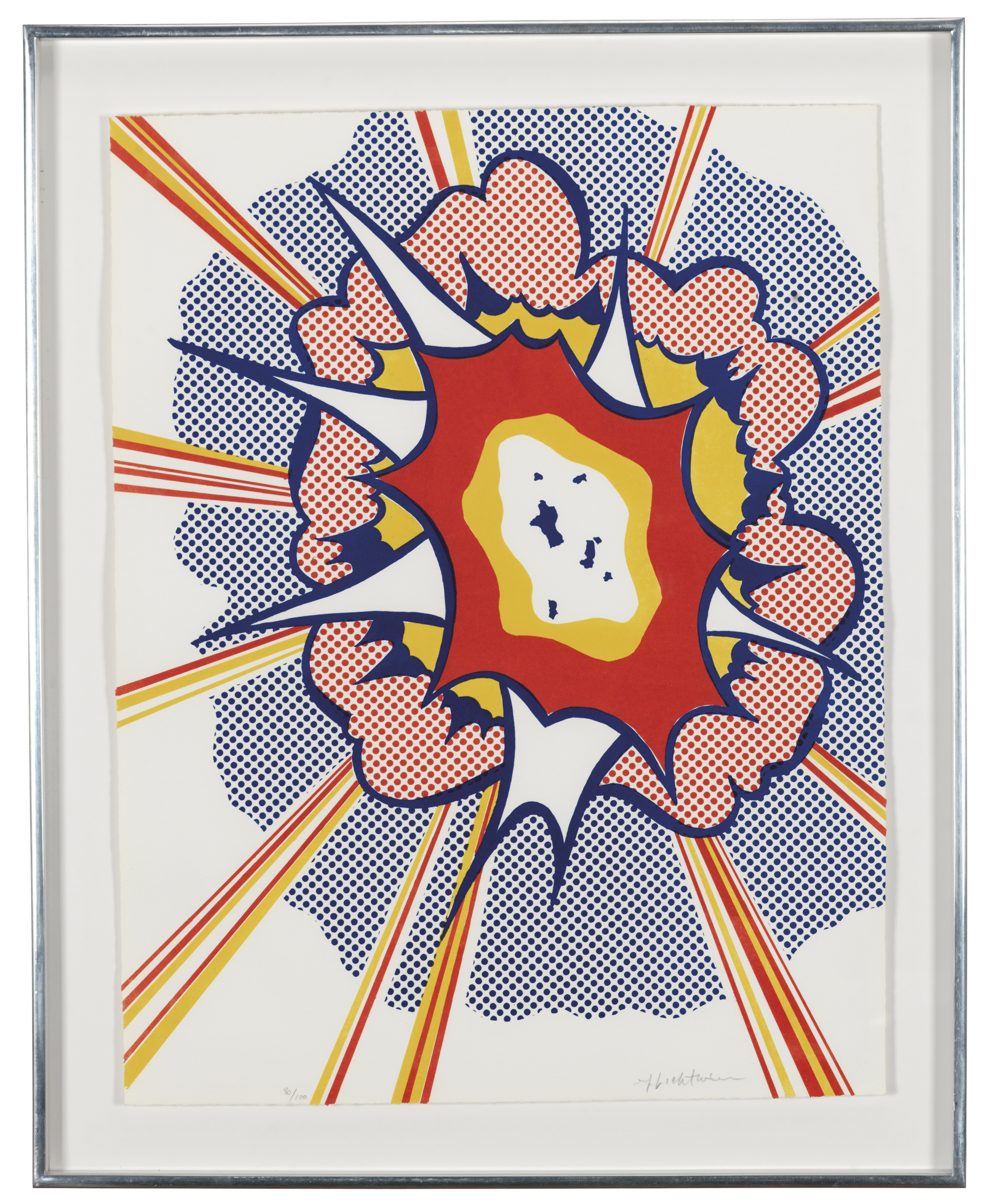 explosion roy lichtenstein
