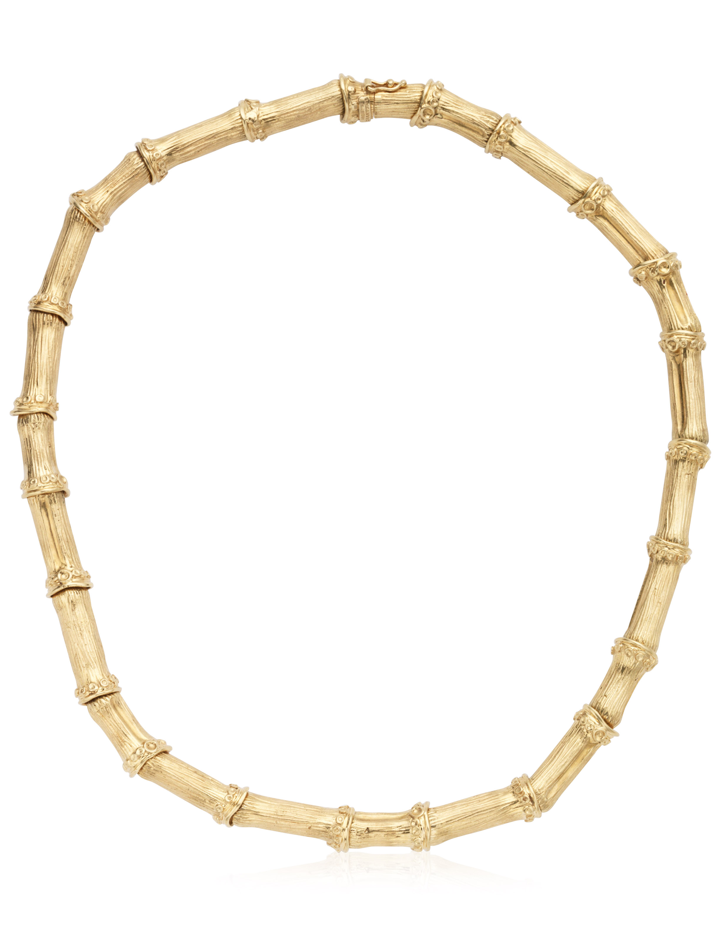 TIFFANY & CO. GOLD BAMBOO NECKLACE, | Christie’s