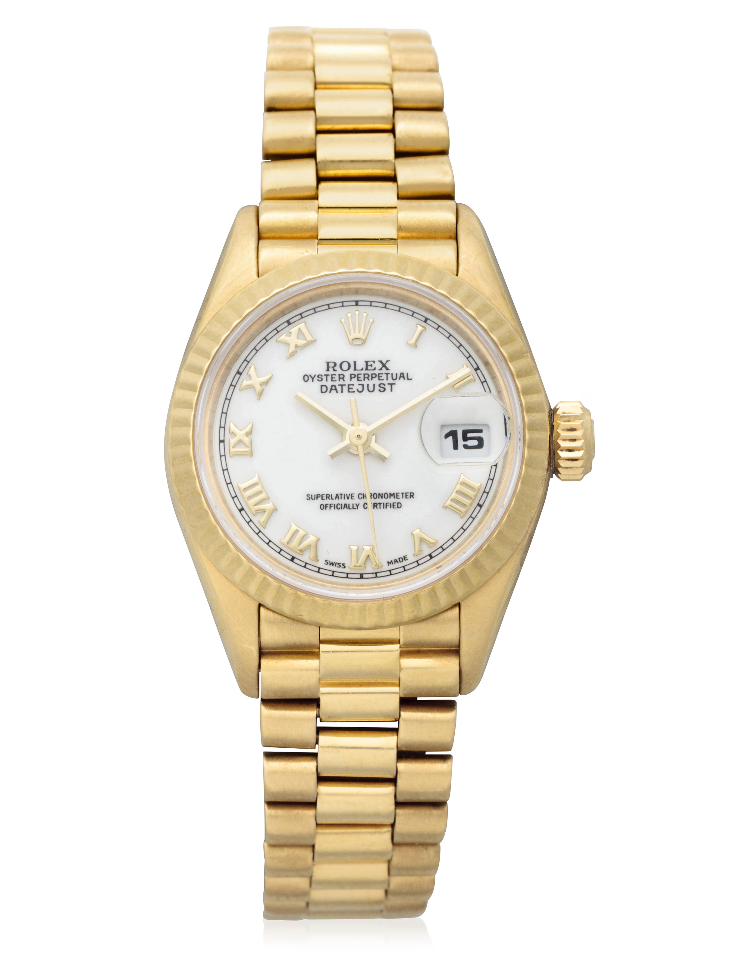 ROLEX LADIES GOLD WRISTWATCH, | Christie’s