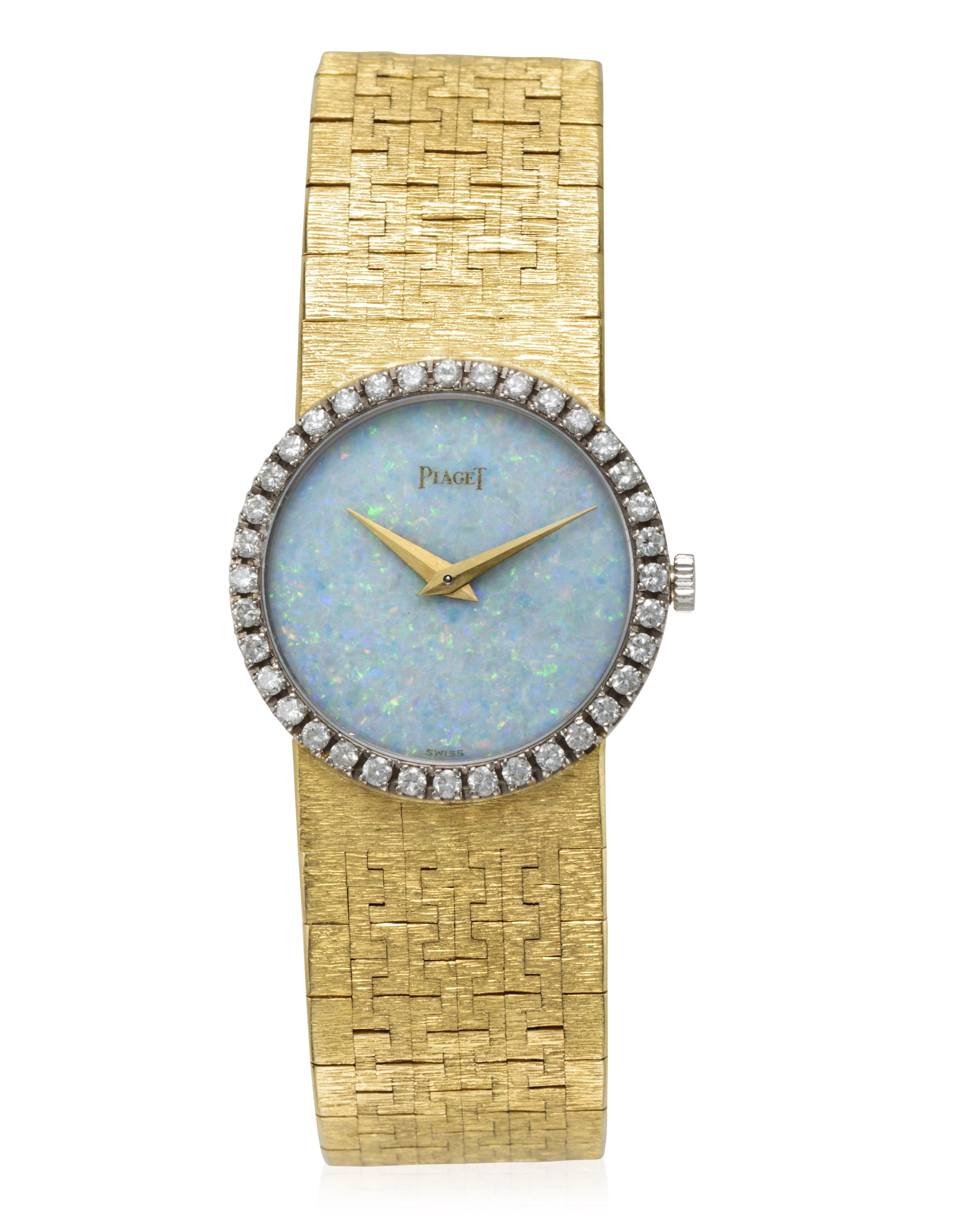 PIAGET DIAMOND AND OPAL WRISTWATCH, | Christie’s