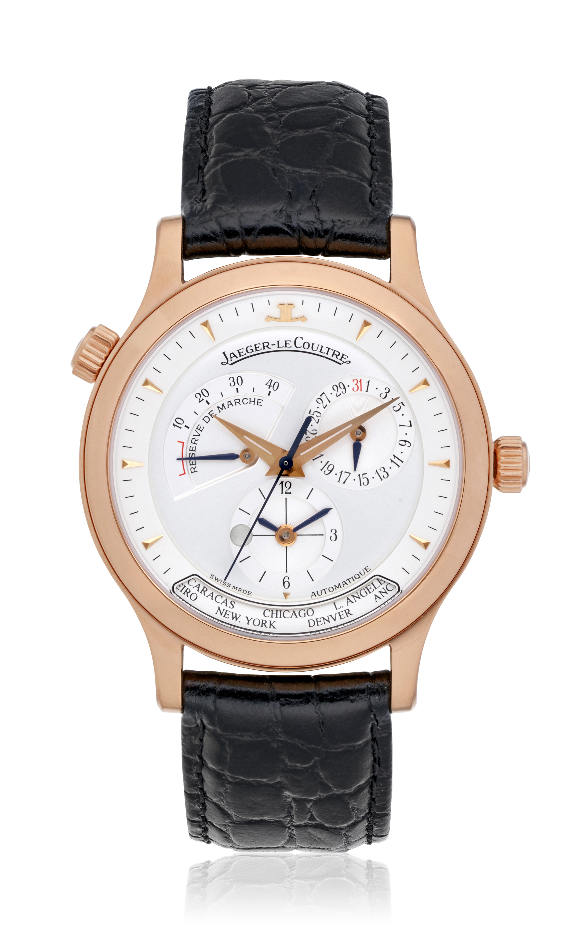 JAEGER-LECOULTRE MASTER CONTROL WORLD TIME, REF. 142.2.92, | Christie’s