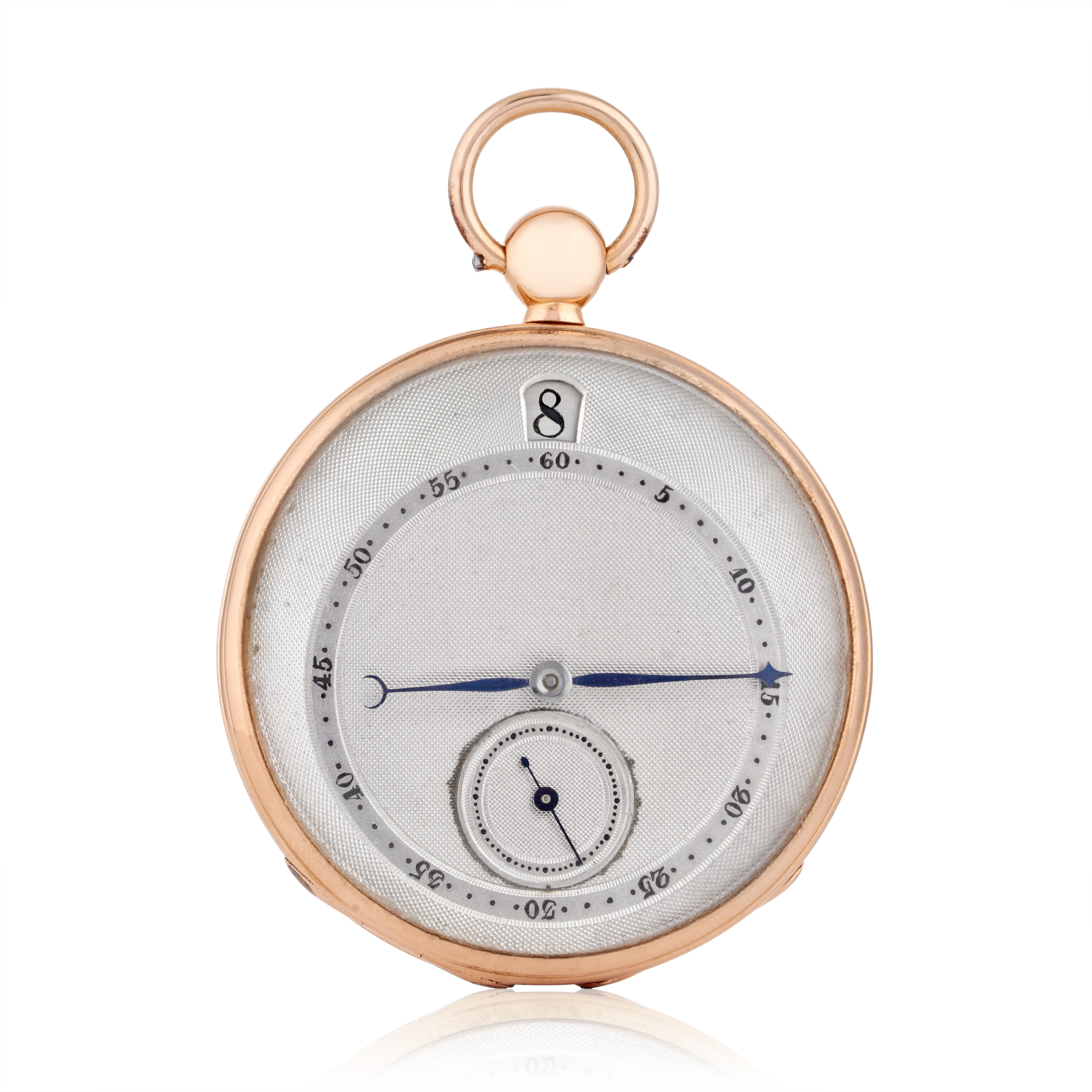 SIGNED BREGUET THE SIR JOHN LINDSAY DASHWOOD JUMP HOUR POCKET WATCH ...